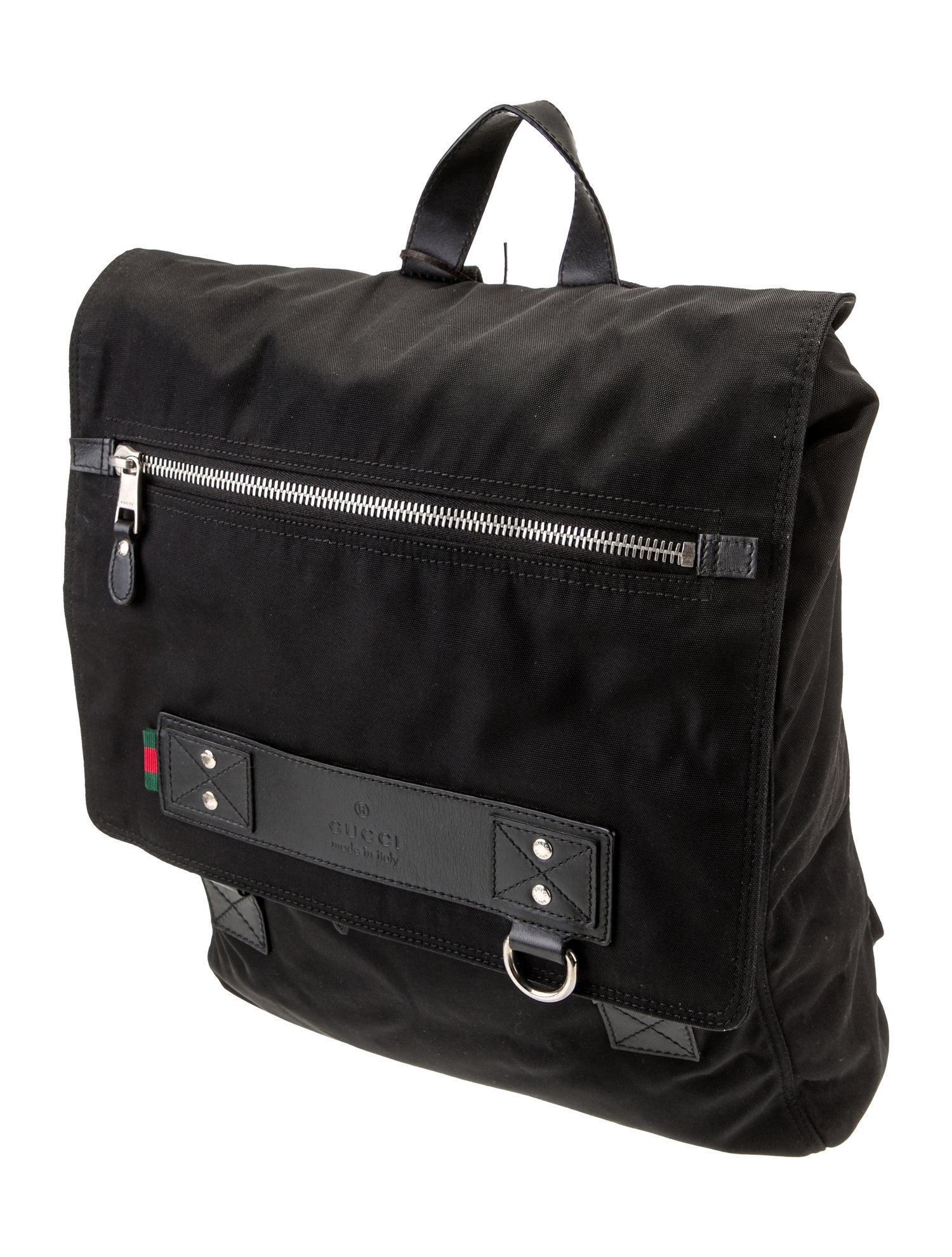 Gucci GG Sherry Line Web Backpack - Black Backpacks, Bags - GUC1421684 ...