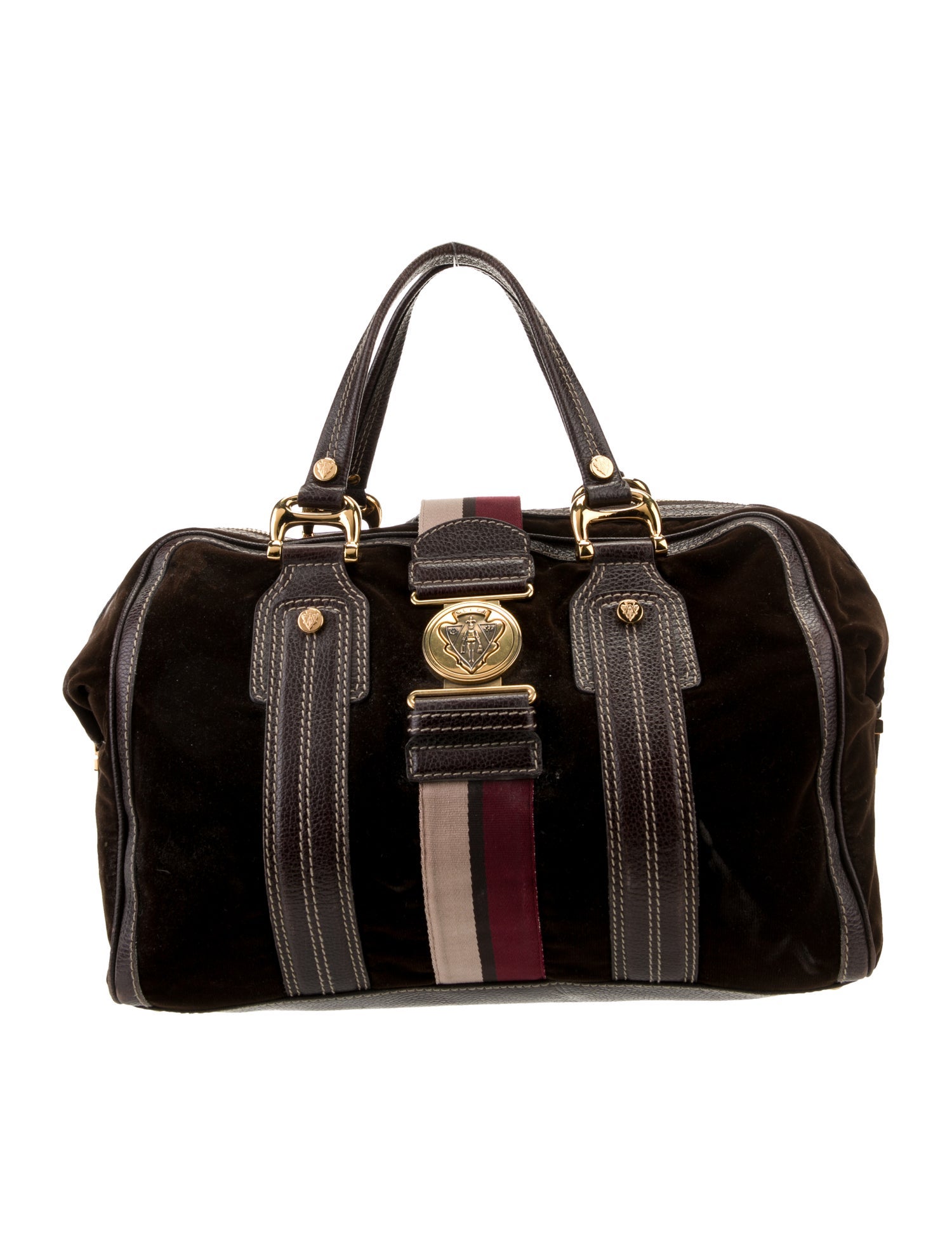 Gucci Large Aviatrix Handle Bag - Brown Handle Bags, Handbags ...