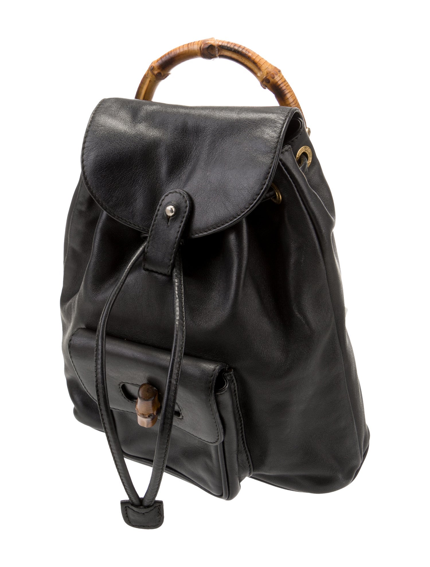 Gucci Mini Bamboo Backpack - Brown Backpacks, Handbags - GUC1392967 ...