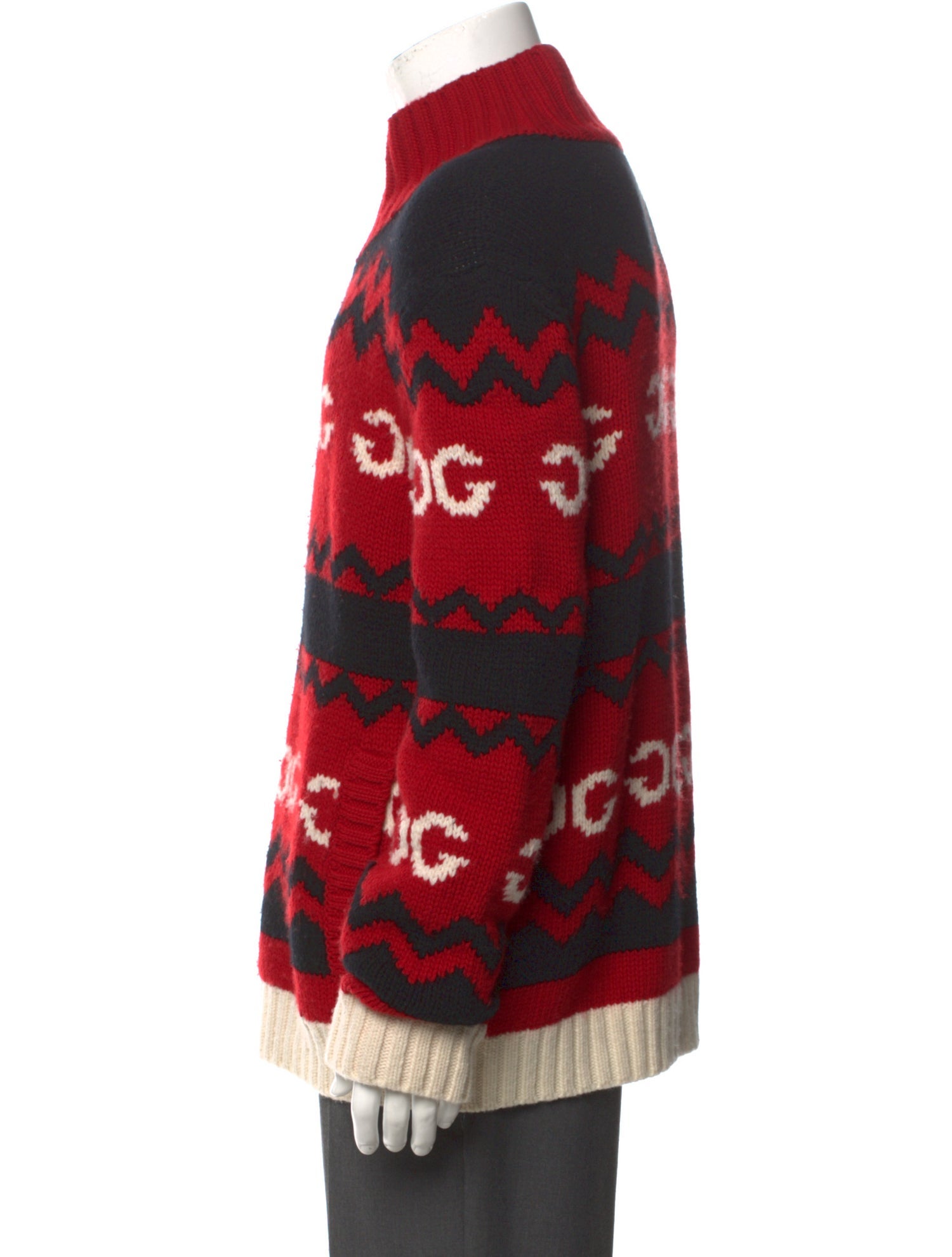 Gucci 2019 GG Logo Cardigan - Red Sweaters, Clothing - GUC1507155 | The ...