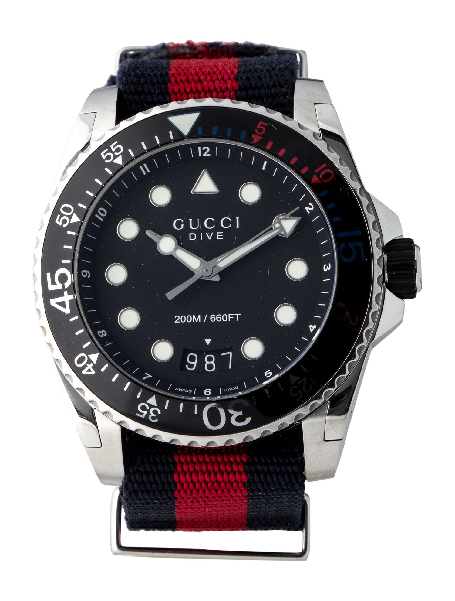Gucci Dive Watch - YA136210 | The RealReal