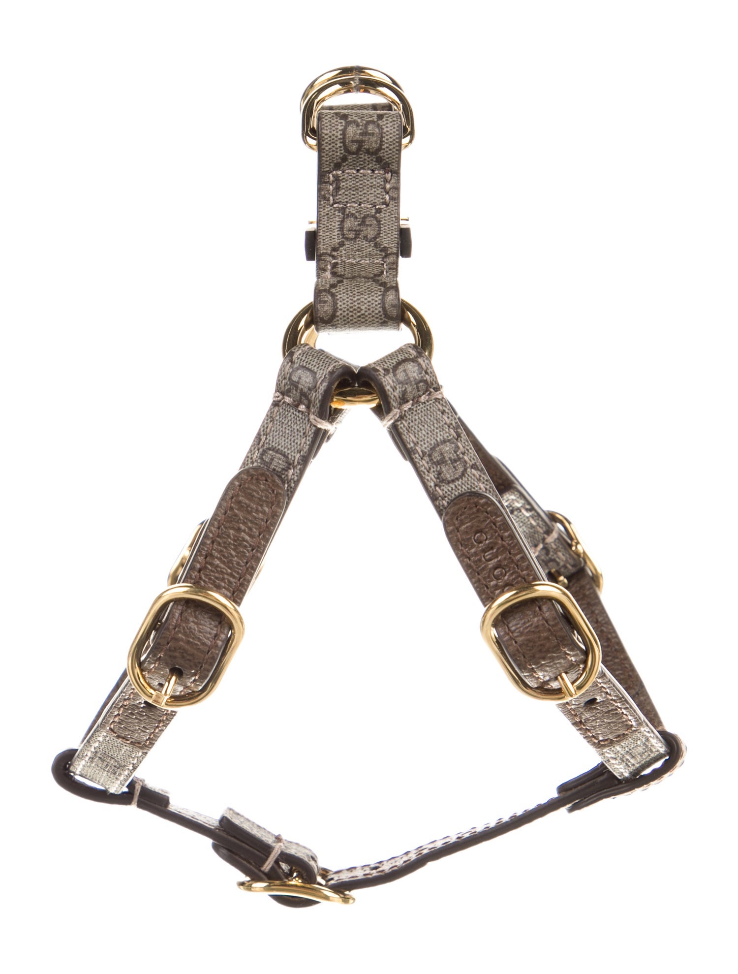 Gucci Pet GG Supreme Dog Harness - Grey Pet Accessories, Decor ...