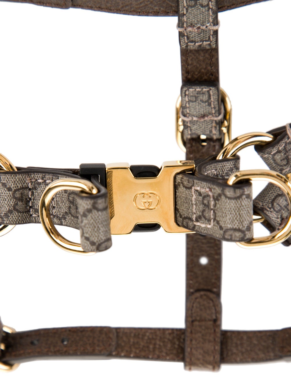 Gucci Pet GG Supreme Dog Harness - Grey Pet Accessories, Decor ...