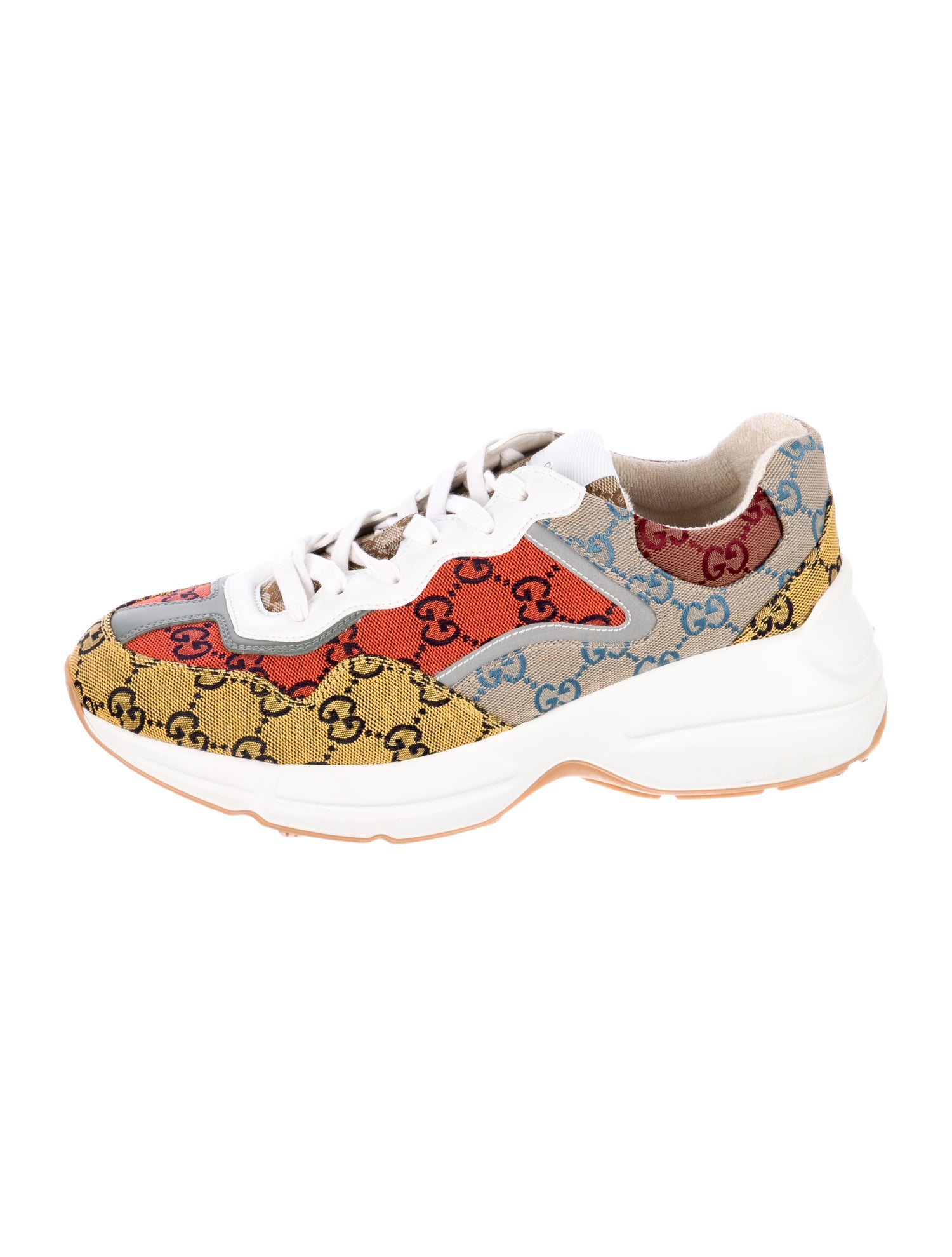 Gucci GG Canvas Canvas Athletic Sneakers - Neutrals Sneakers, Shoes ...