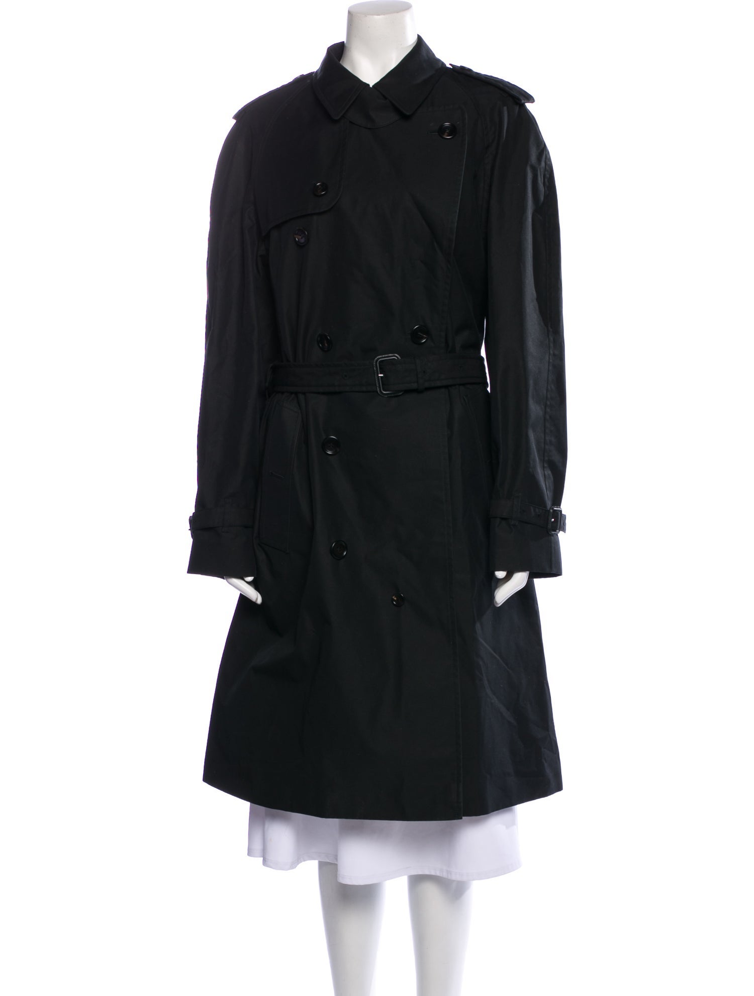 Burberry Brit Trench Coat - Black Coats, Clothing - BBR63558 | The RealReal