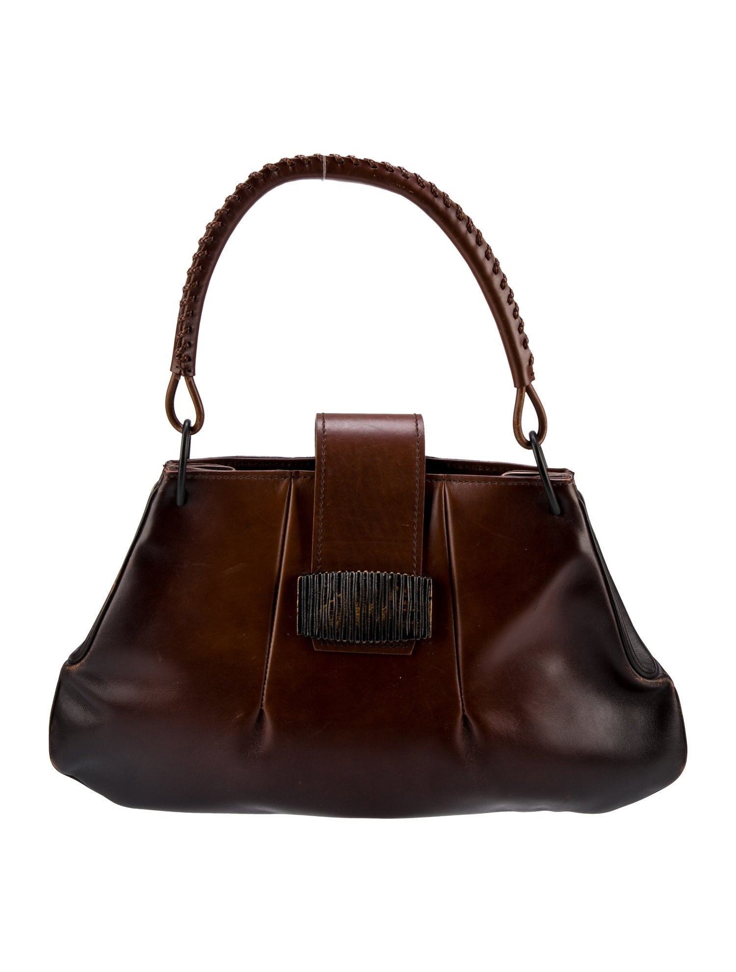 Gucci Leather Shoulder Bag - Brown Shoulder Bags, Handbags - GUC1522448 ...