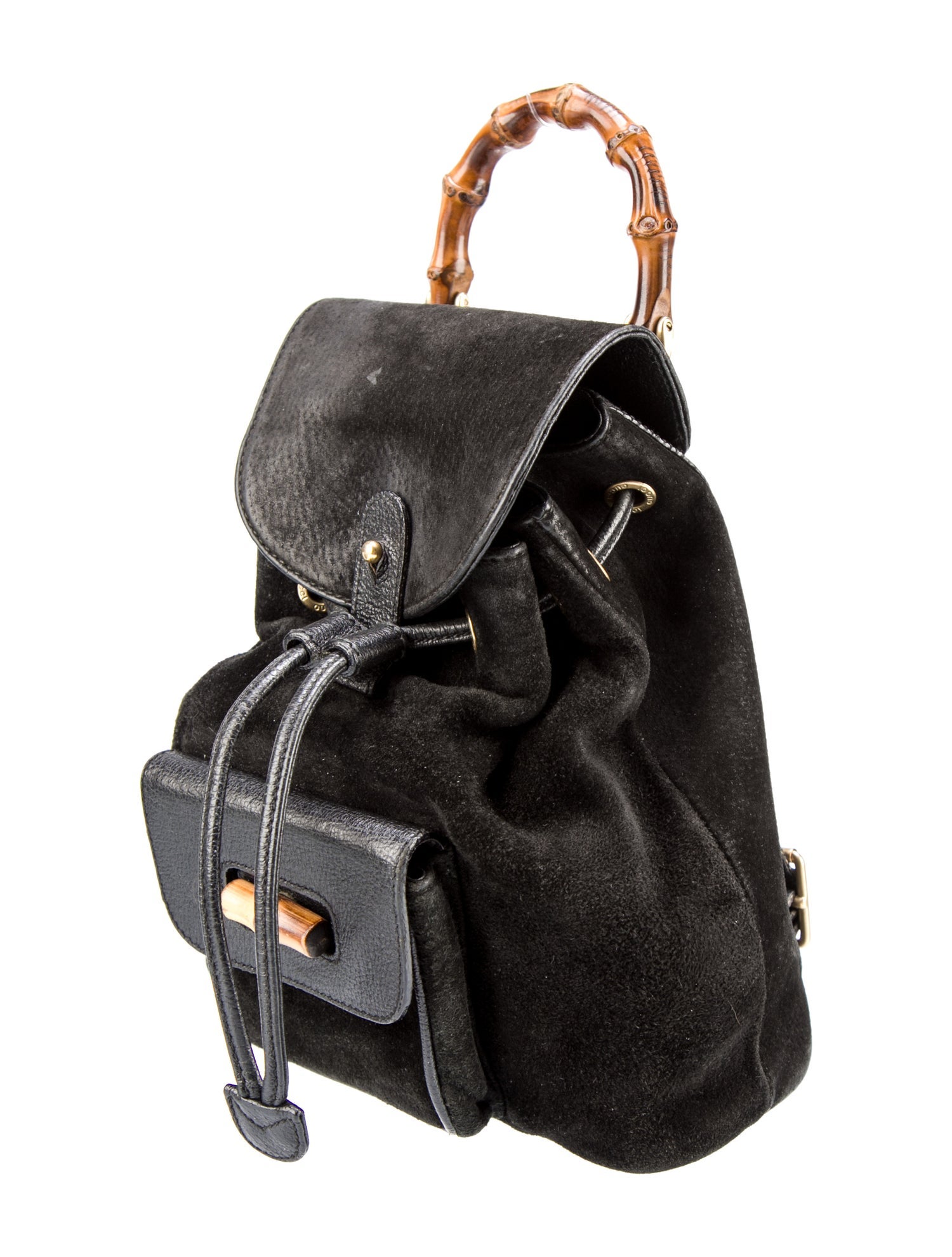 Gucci Mini Bamboo Backpack - Brown Backpacks, Handbags - GUC1499930 ...