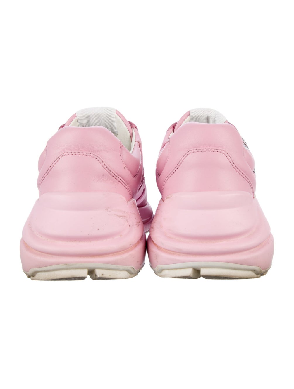 Gucci Leather Printed Chunky Sneakers - Pink Sneakers, Shoes ...