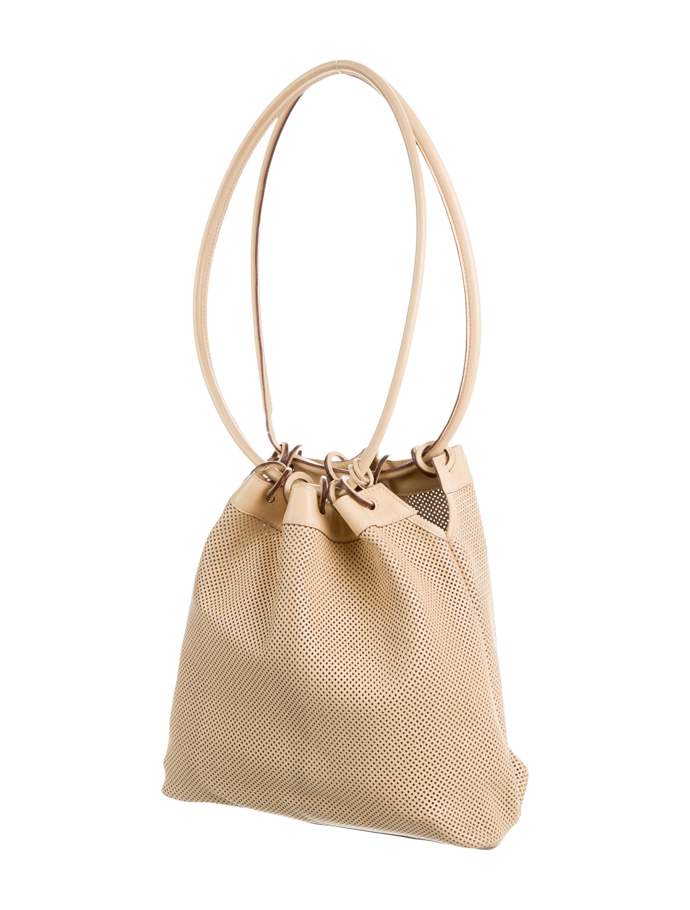 Gucci Perforated Bucket Bag - Handbags - GUC153172 | The RealReal