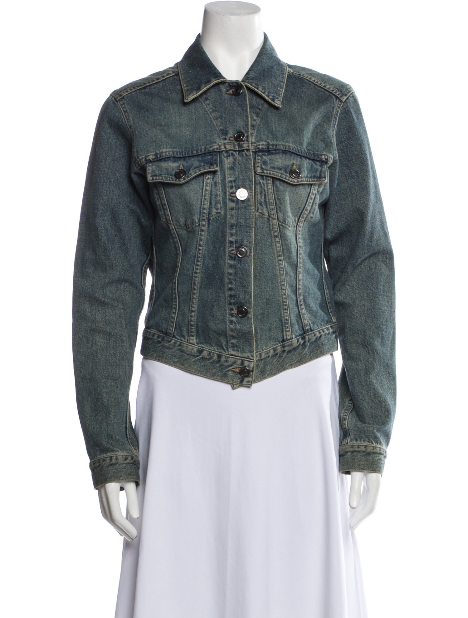 Gucci Vintage 2001 Denim Jacket - Blue Jackets, Clothing - GUC1532373 ...