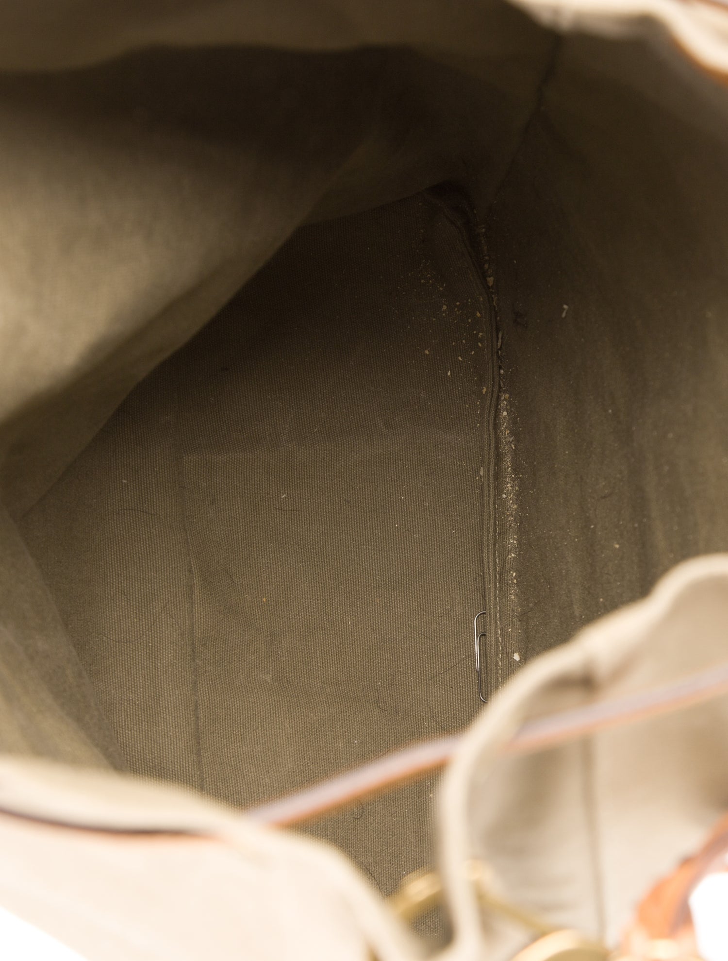 Gucci Leather-Trimmed Canvas Bucket Bag - Green Bucket Bags, Handbags ...