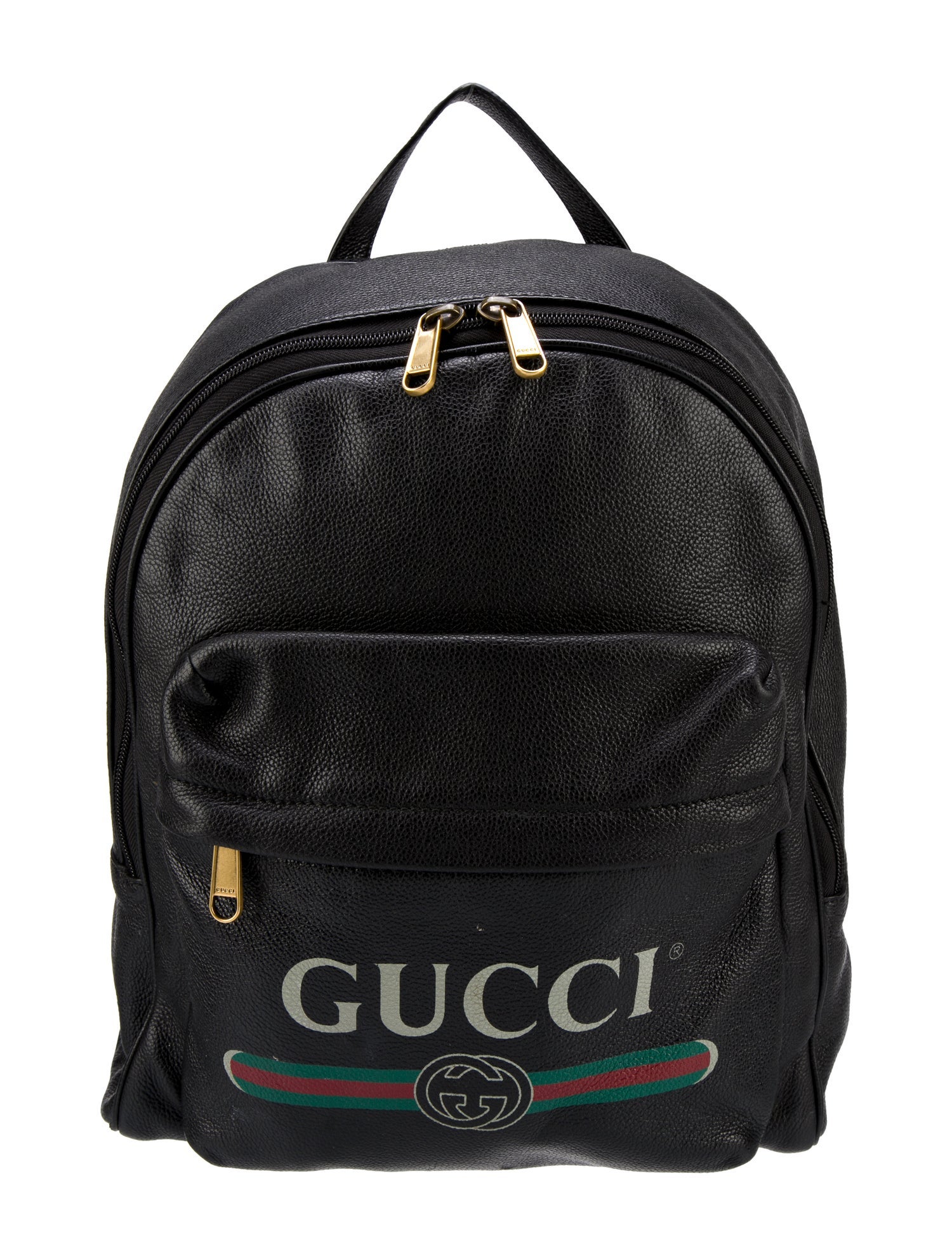 Gucci Logo Web Backpack - Black Backpacks, Handbags - GUC1534652 | The ...