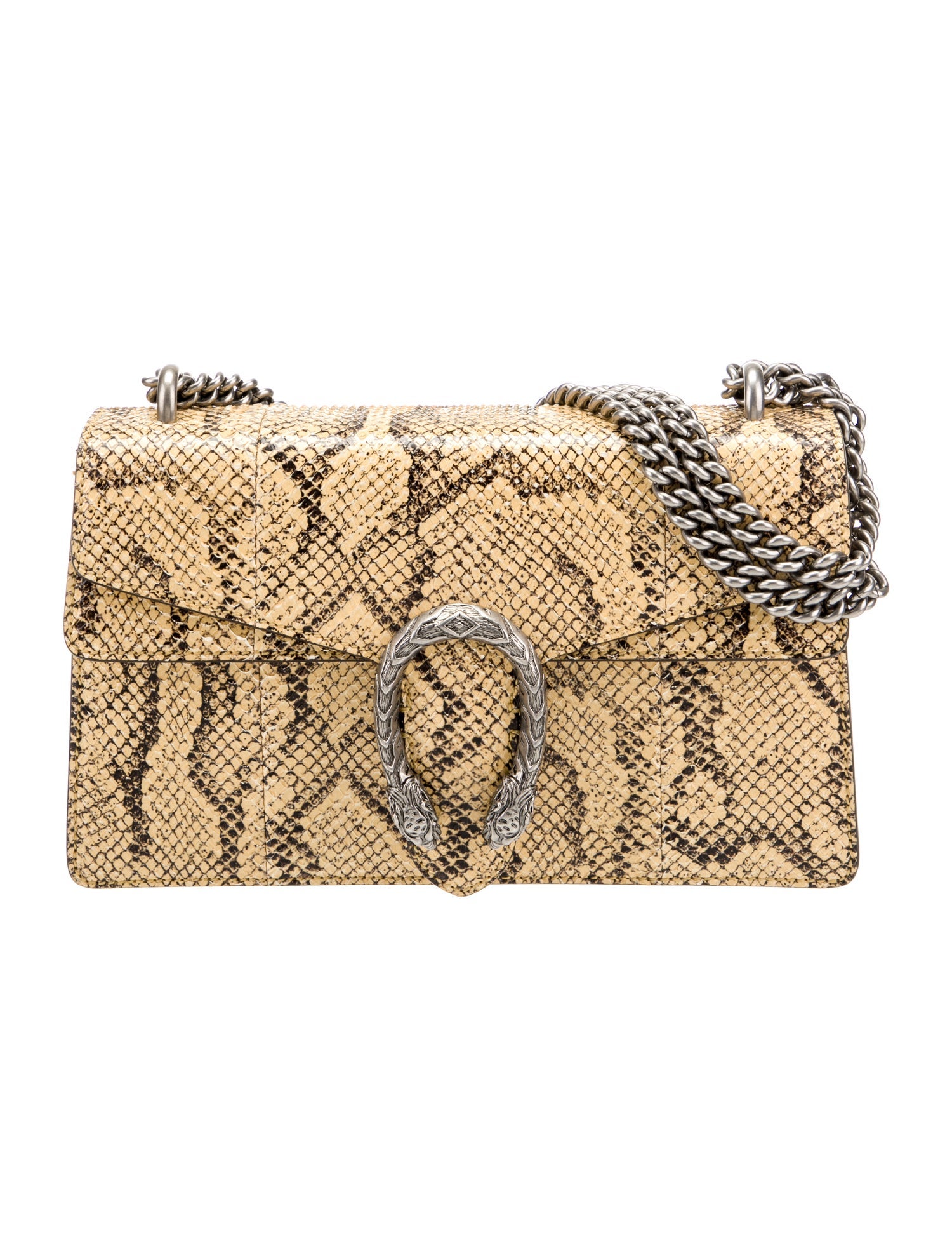 Gucci Python Small Dionysus Bag - Yellow Shoulder Bags, Handbags ...