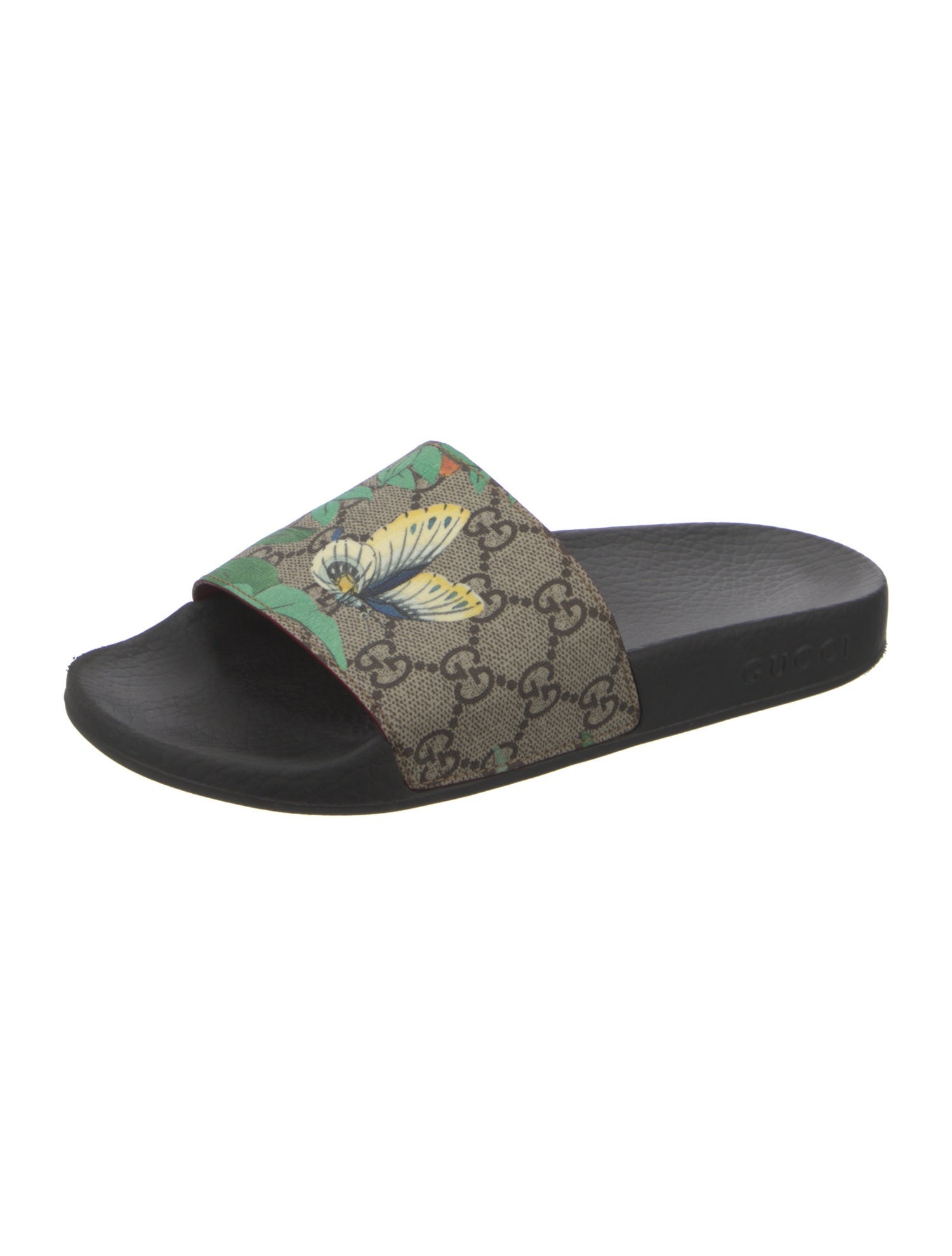 Gucci GG Supreme Slides - Neutrals Sandals, Shoes - GUC1537944 | The ...
