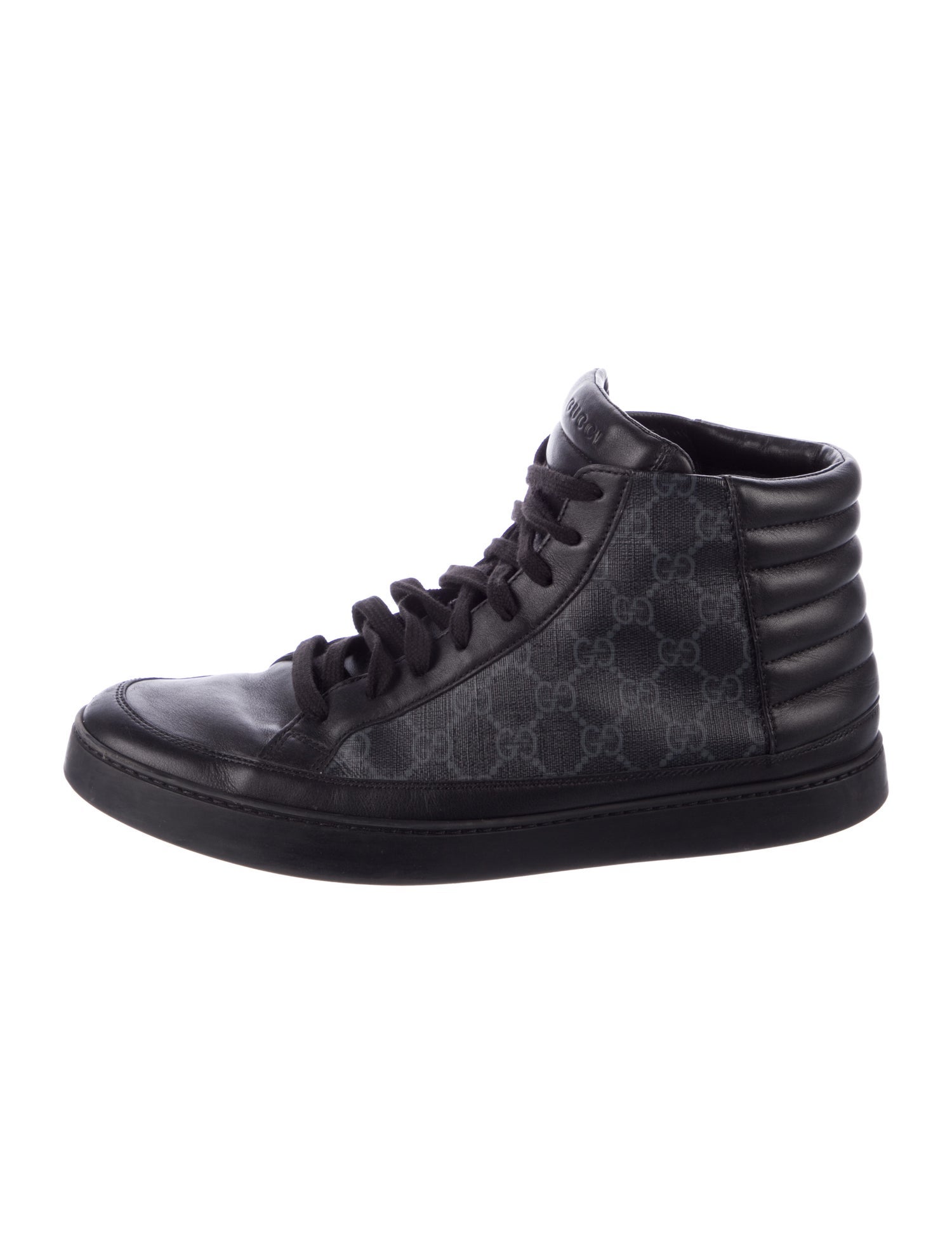 Gucci GG Supreme Sneakers - Black Sneakers, Shoes - GUC1540838 | The ...