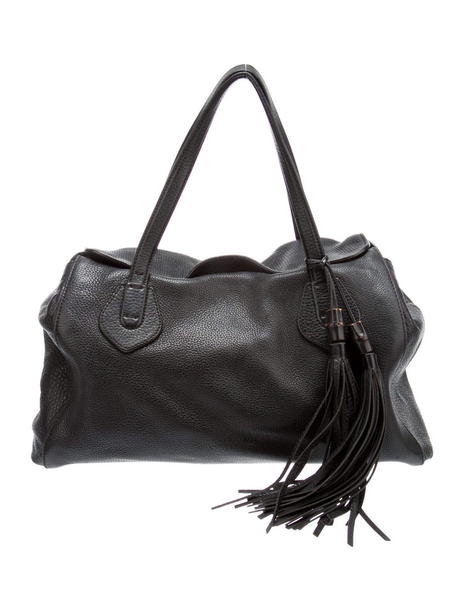 Gucci Large Lady Tassel Handle Bag - Black Totes, Handbags - GUC1543068 ...