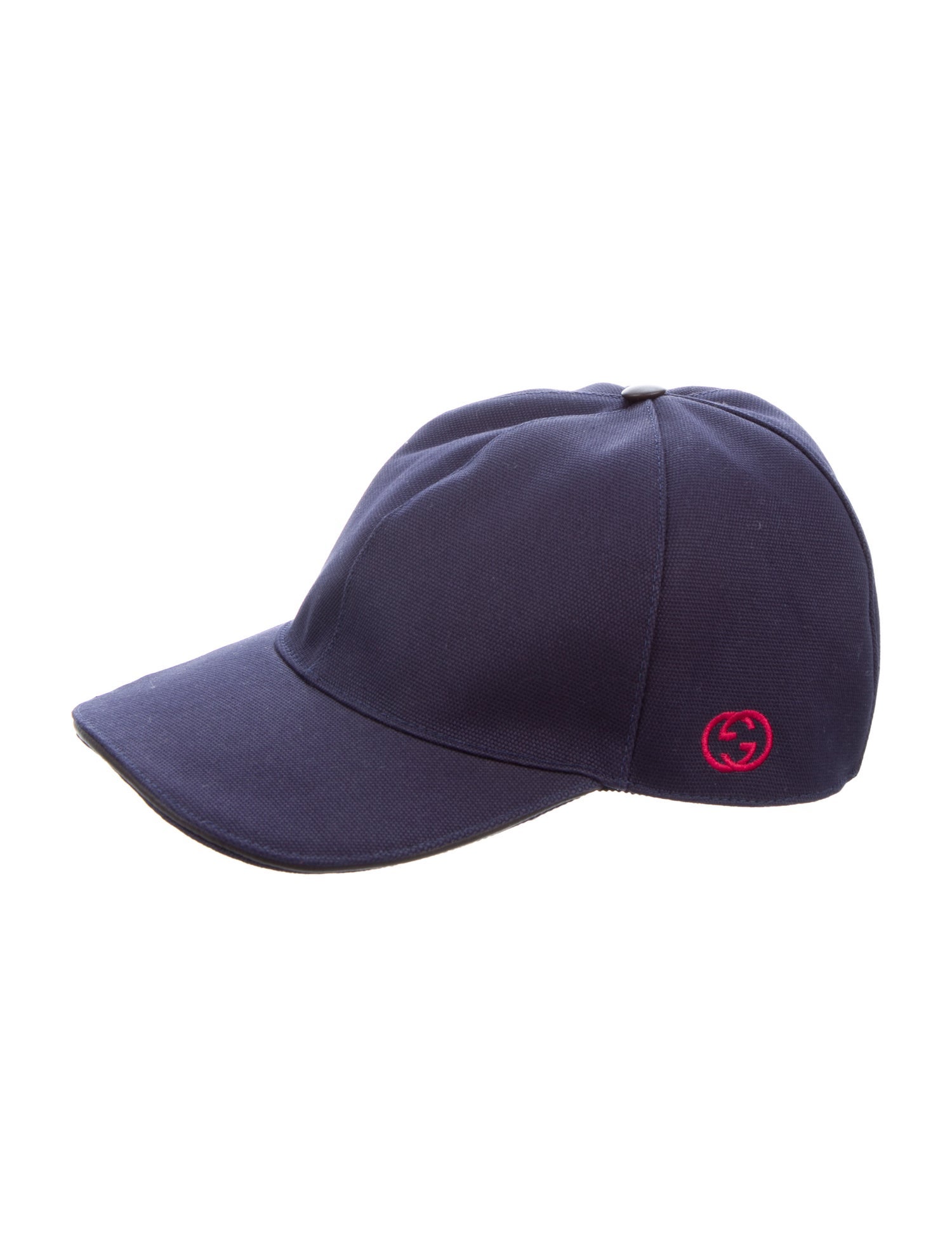 Gucci Logo Baseball Cap w/ Tags - Blue Hats, Accessories - GUC1543085 ...