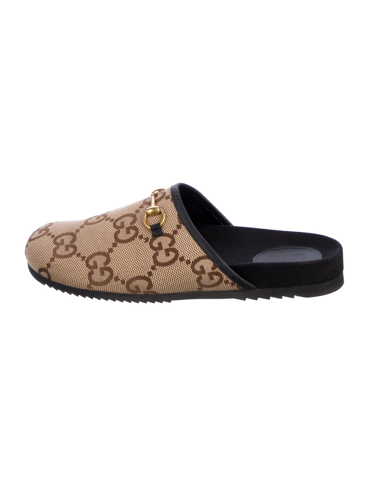 Gucci GG Canvas Slippers - Neutrals Loafers, Shoes - GUC1550157 | The ...
