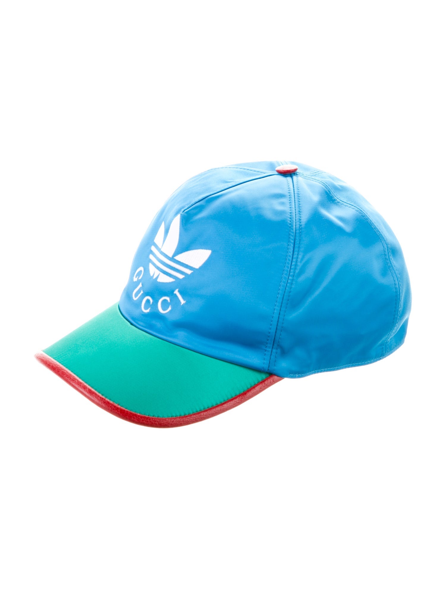 Gucci x Adidas MC Rolly Baseball Cap w/ Tags - Blue Hats, Accessories ...
