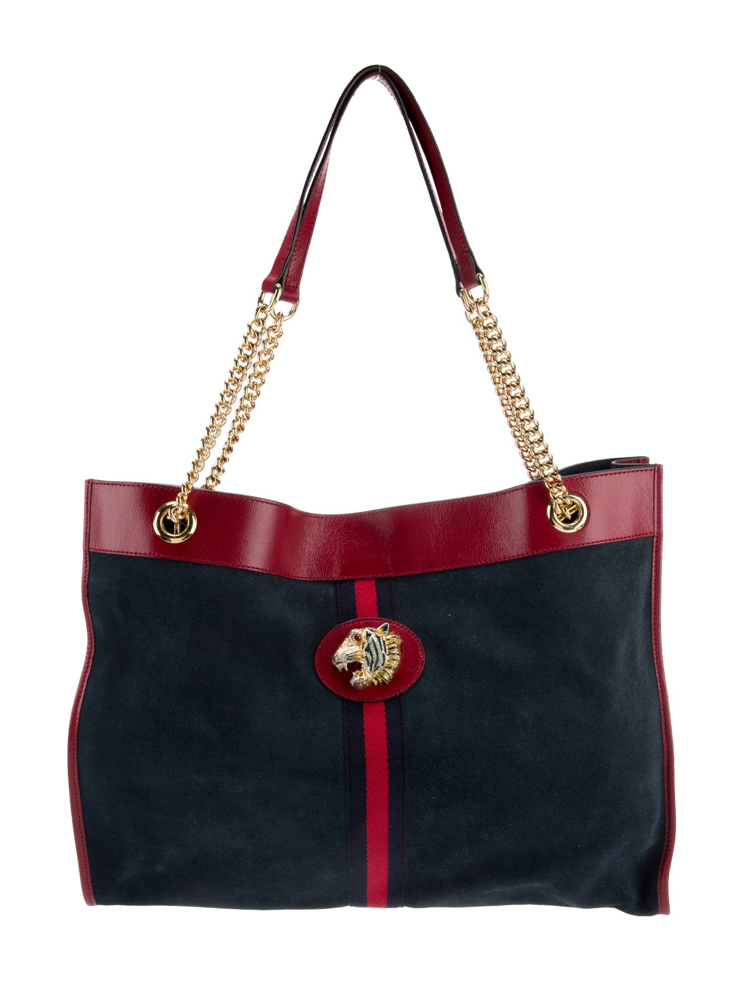 Gucci Large Rajah Chain Tote - Neutrals Totes, Handbags - GUC1493192 ...