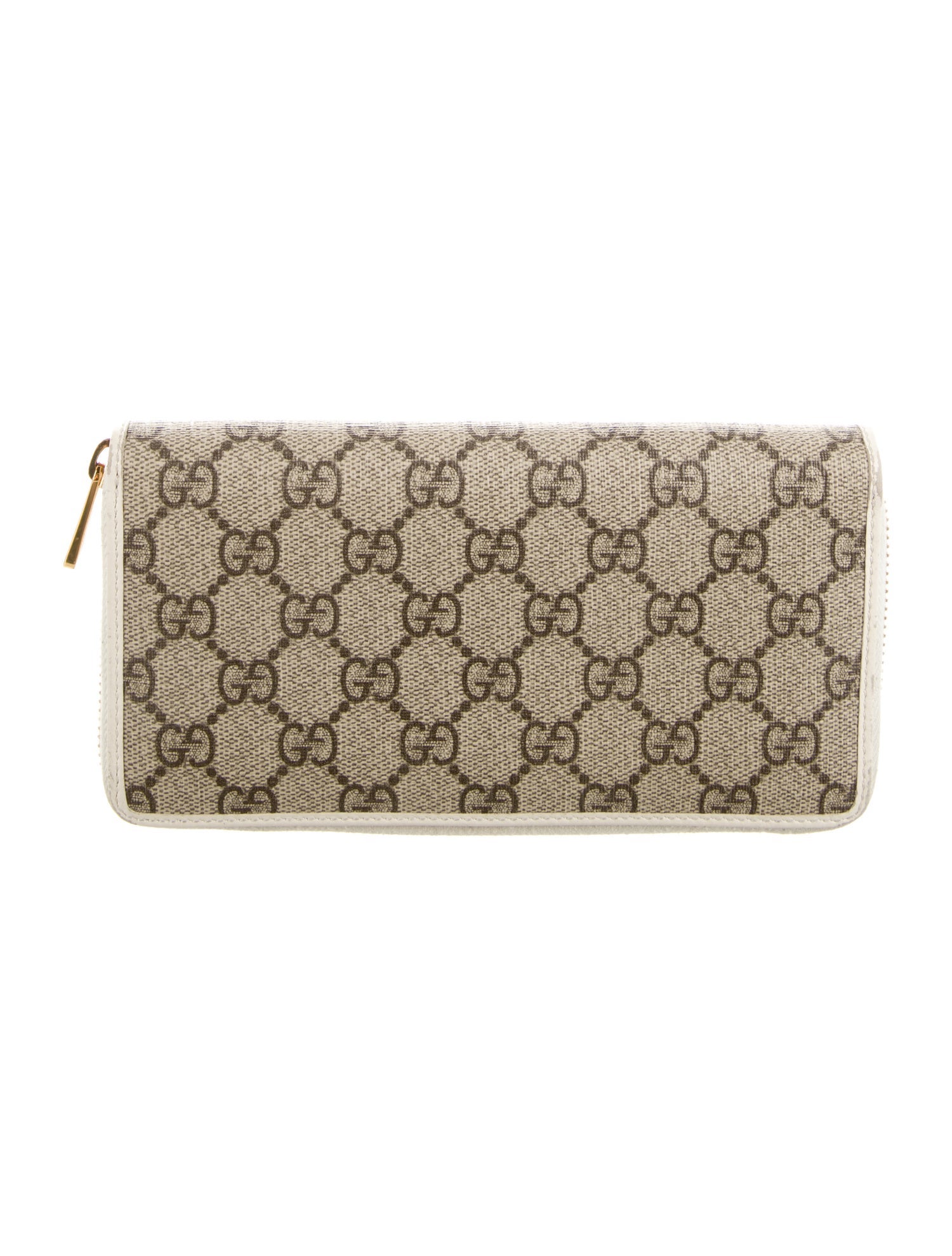 Gucci GG Supreme Continental Wallet - Neutrals Wallets, Accessories ...