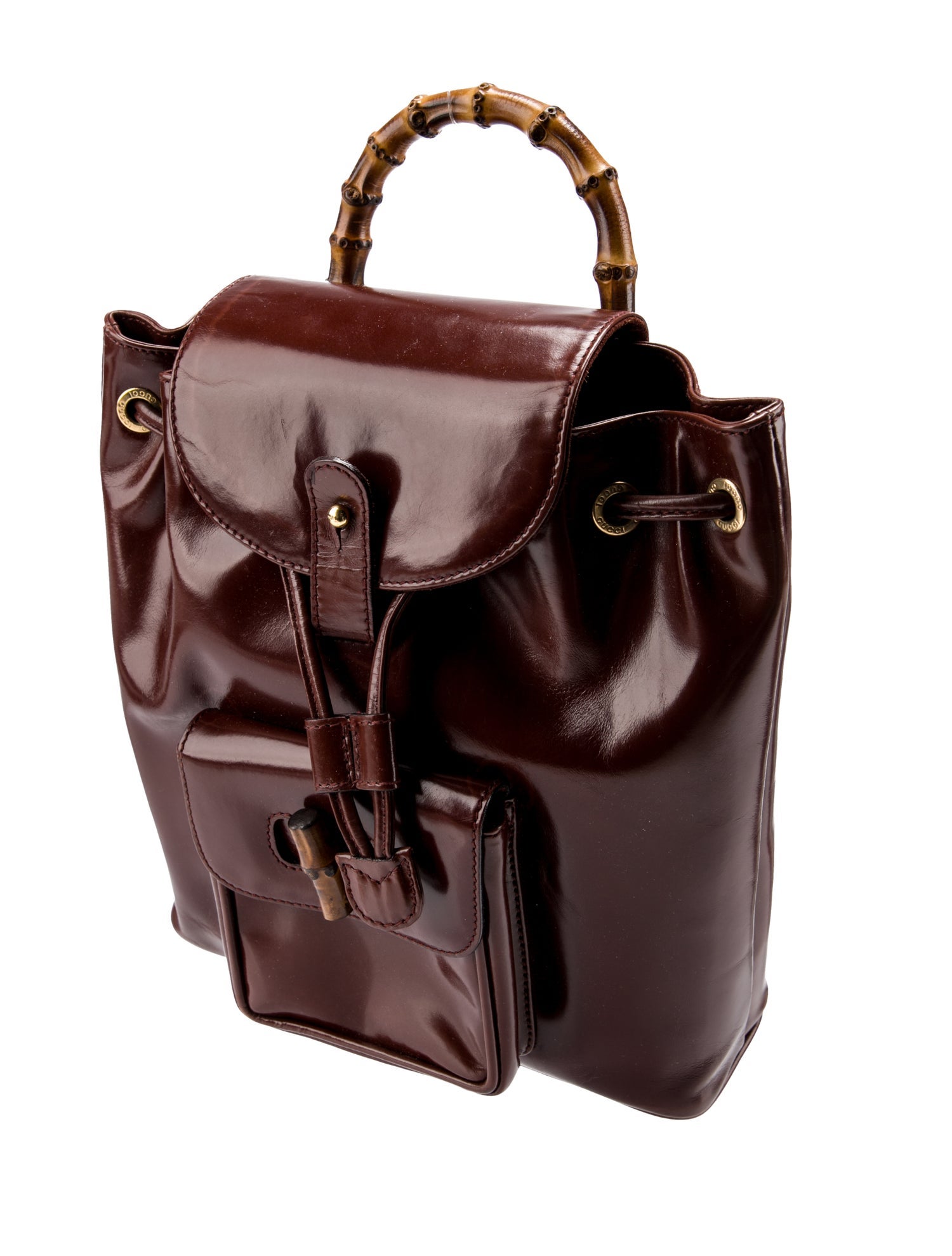 Gucci Mini Bamboo Backpack - Brown Backpacks, Handbags - GUC1392967 ...