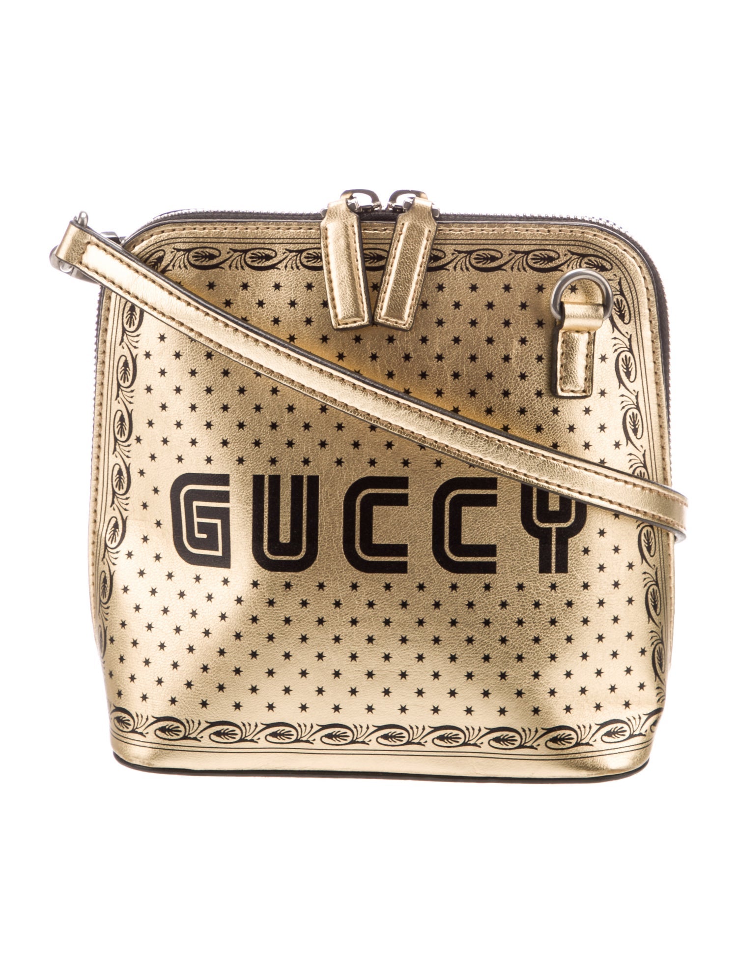 Gucci x Sega Guccy Stars Mini Dome Bag - Neutrals Crossbody Bags ...