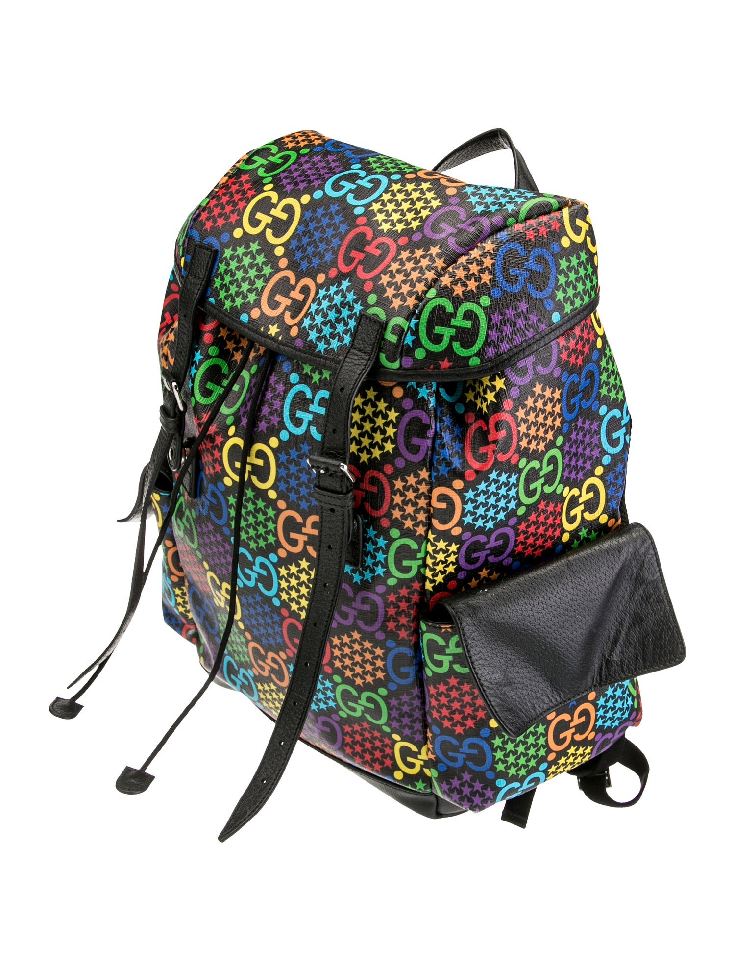 Gucci x Dapper Dan Micro GG Drawstring Backpack - Red Backpacks, Bags ...