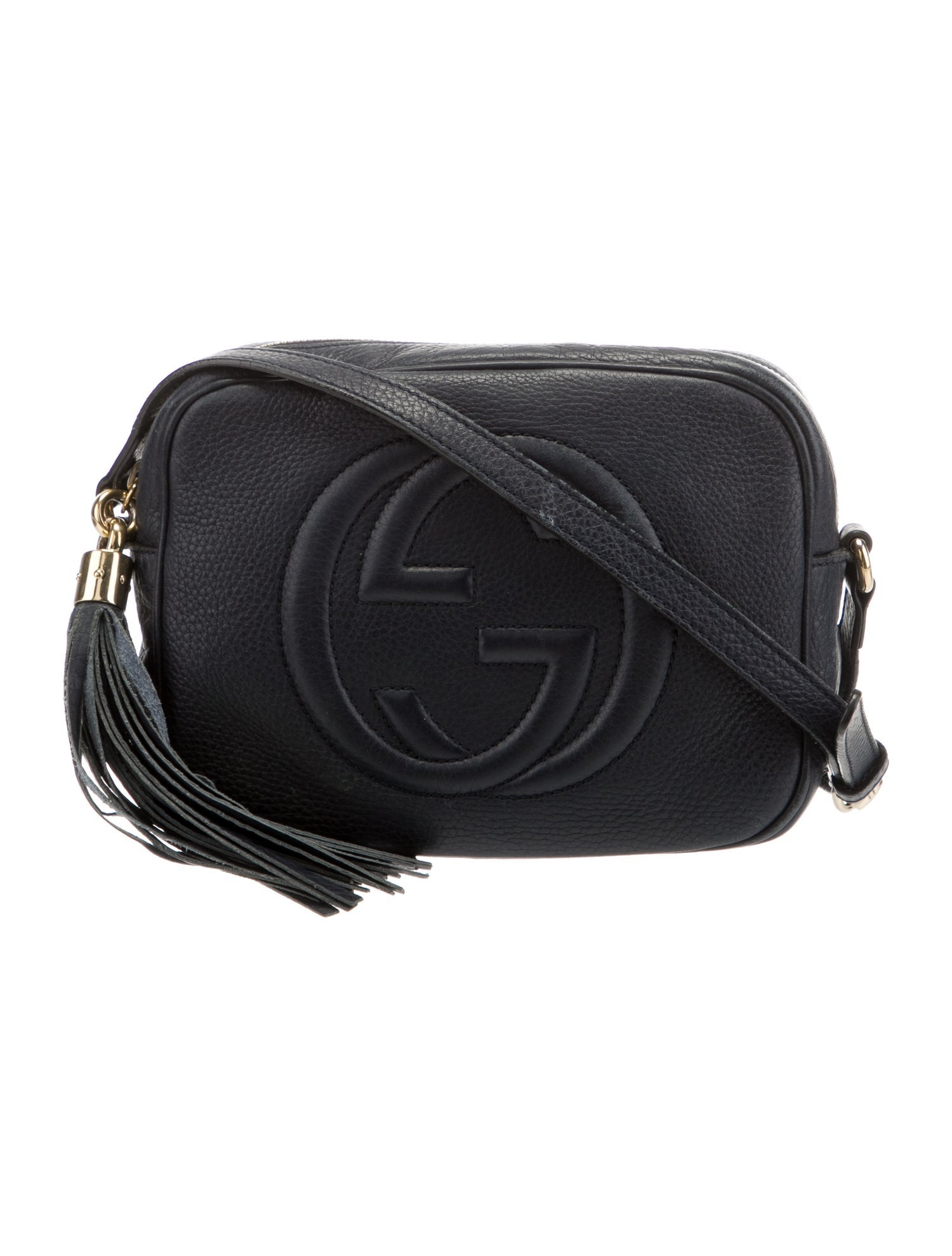 Gucci Interlocking G Soho Disco Small - Black Crossbody Bags, Handbags ...