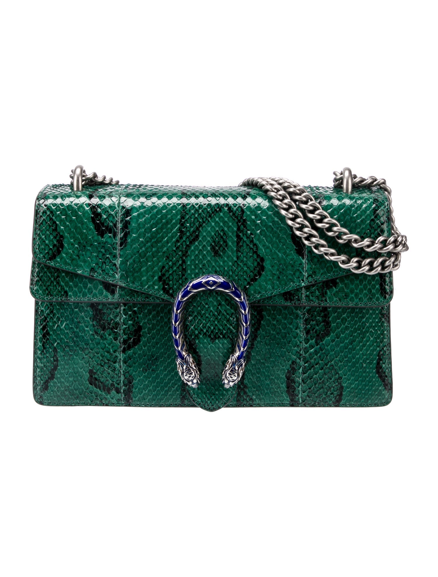 Gucci Python Small Dionysus Shoulder Bag - Green Shoulder Bags ...
