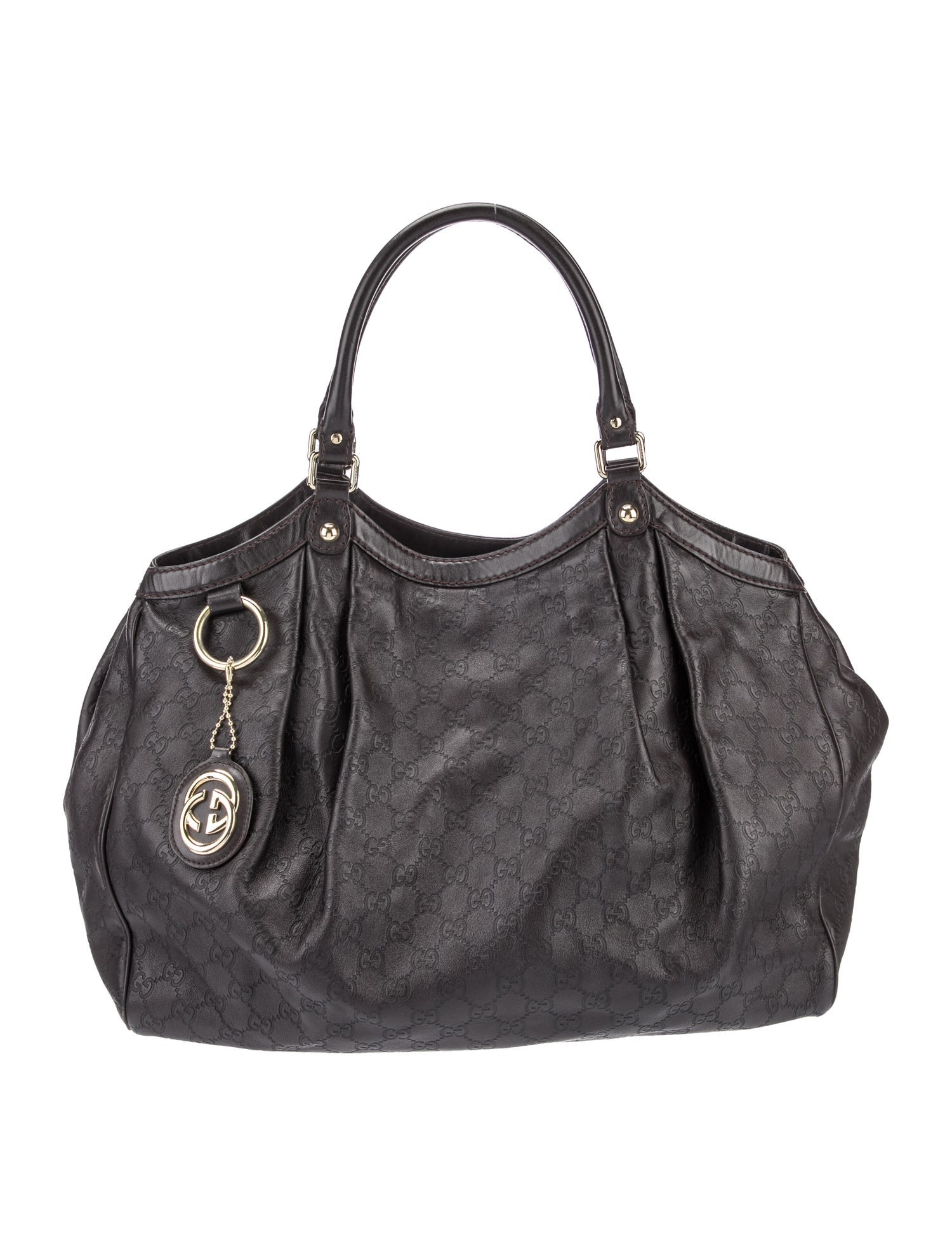 Gucci Large GG Canvas Sukey Tote - Neutrals Handle Bags, Handbags ...