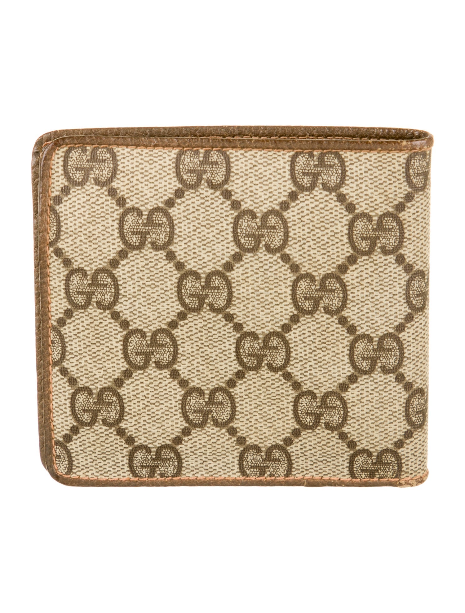 Gucci GG Canvas Canvas Bifold Wallet - Brown Wallets, Accessories ...