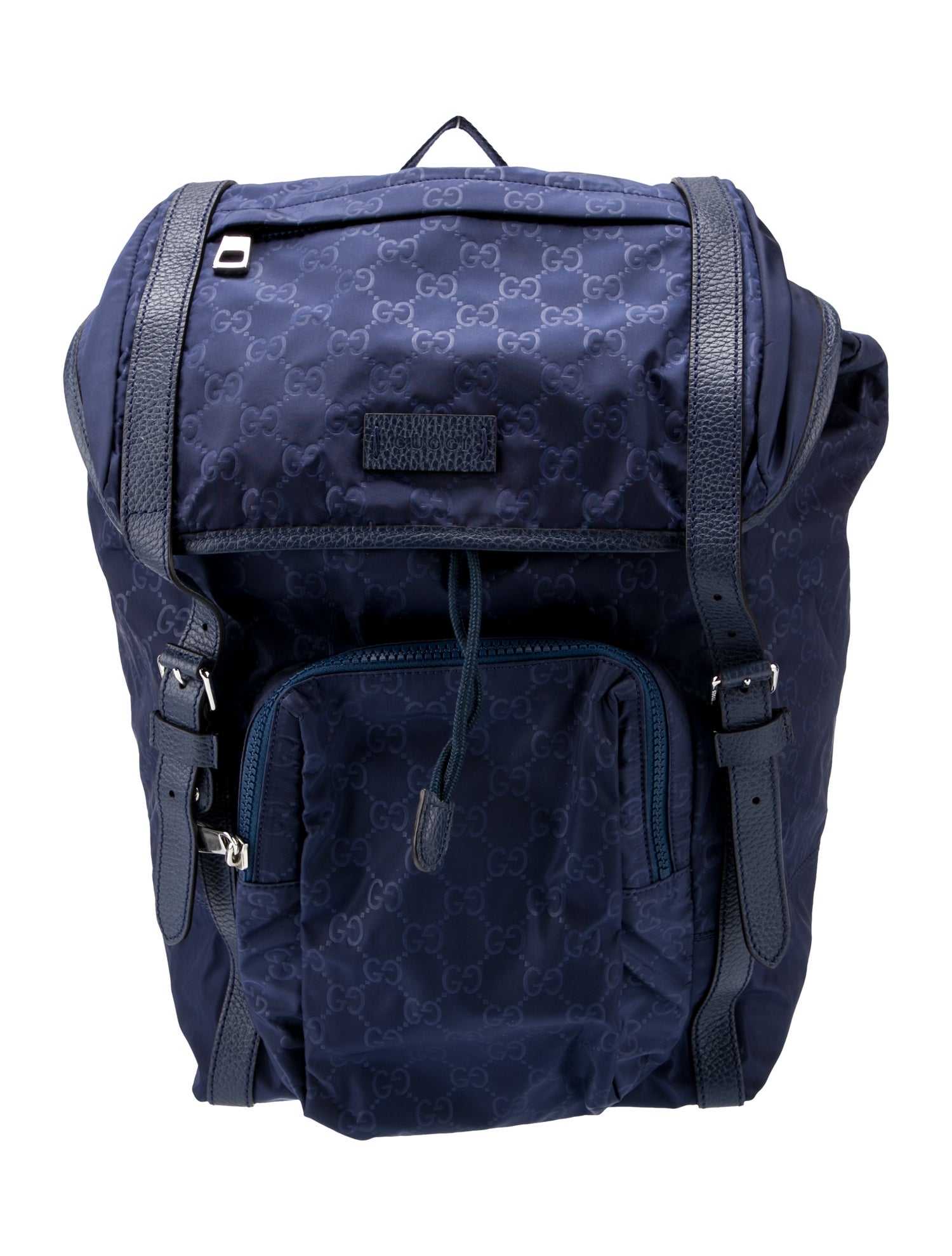 Gucci GG Nylon Backpack - Blue Backpacks, Bags - GUC1574946 | The RealReal