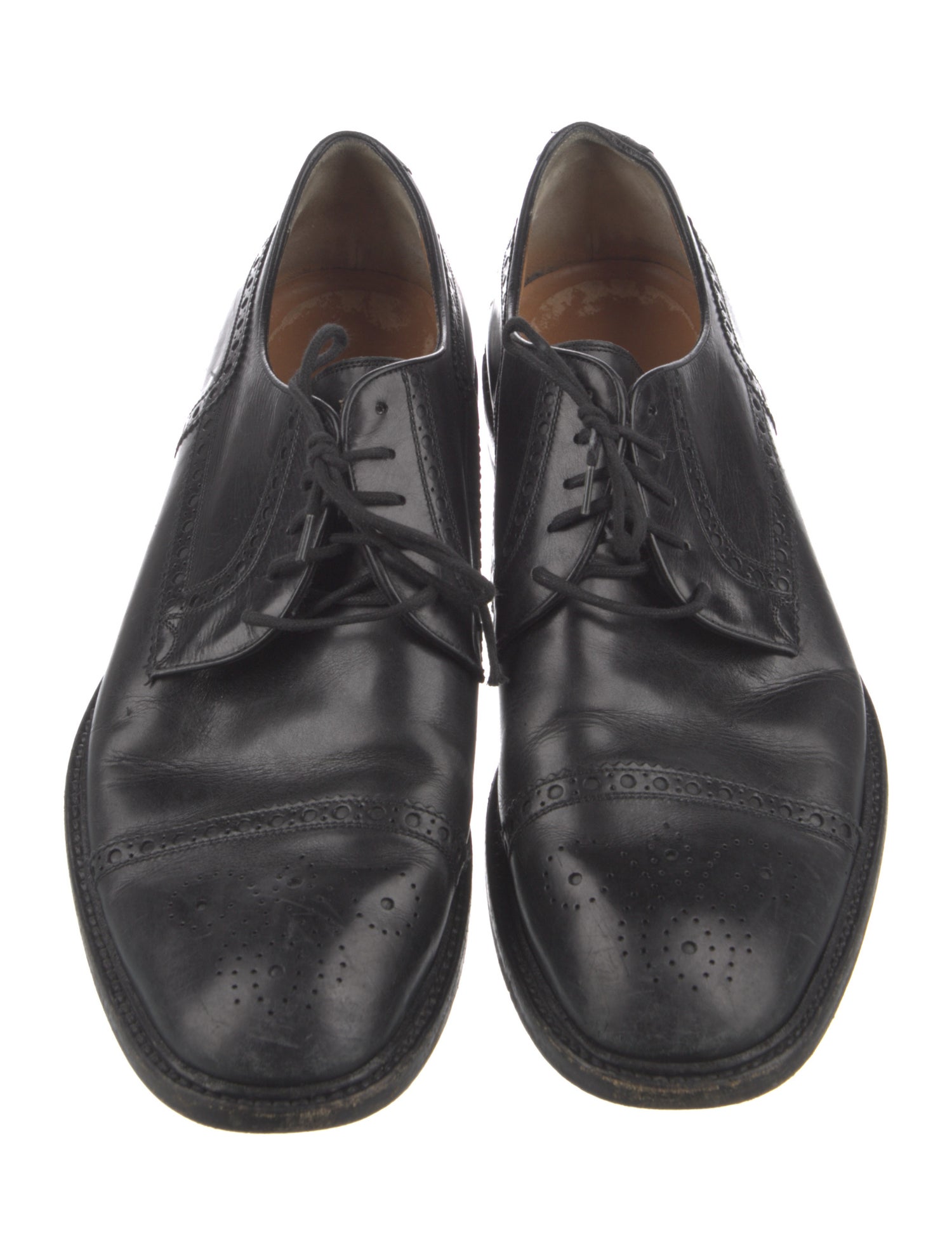 Gucci Leather Brogues - Black Oxfords, Shoes - GUC1576046 | The RealReal