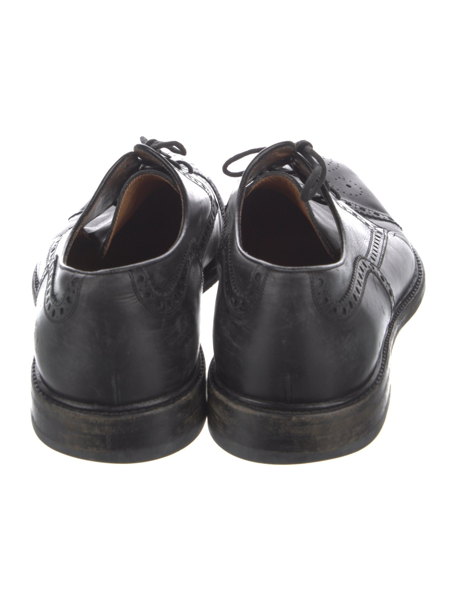 Gucci Leather Brogues - Black Oxfords, Shoes - GUC1576046 | The RealReal