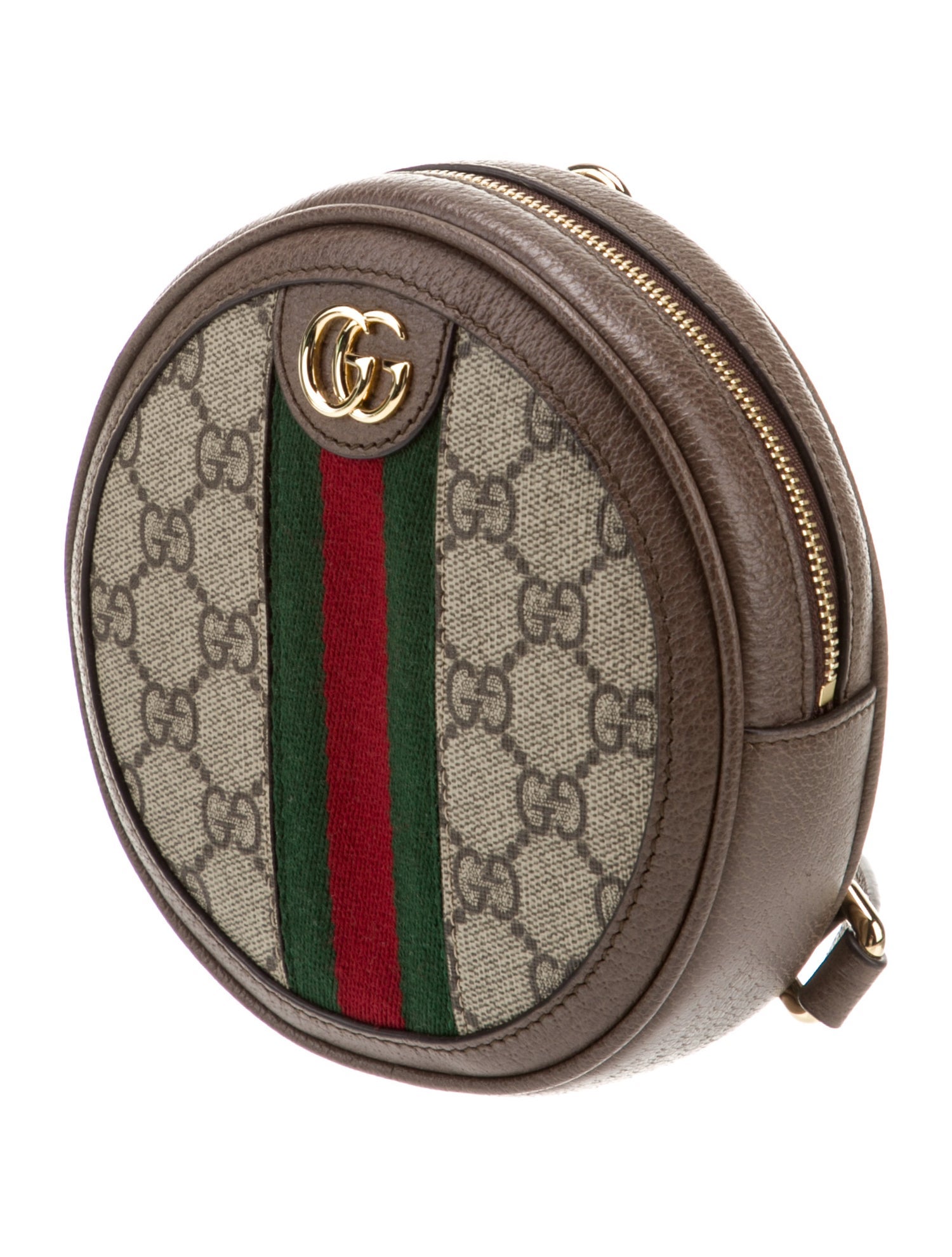 Gucci GG Supreme Flora Ophidia Round Mini Backpack - Red Backpacks ...