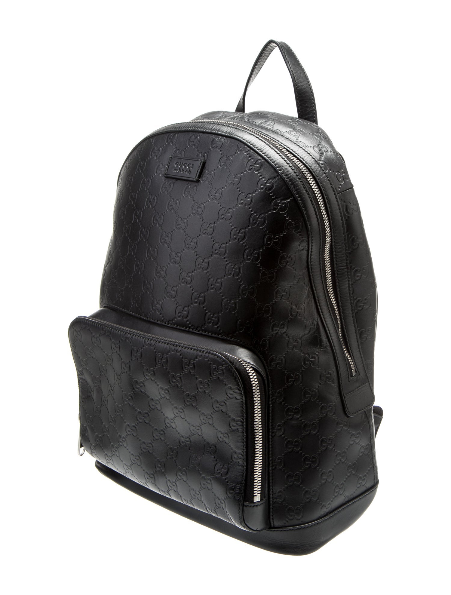 Gucci GG Signature Medium Eden Backpack - Black Backpacks, Bags ...