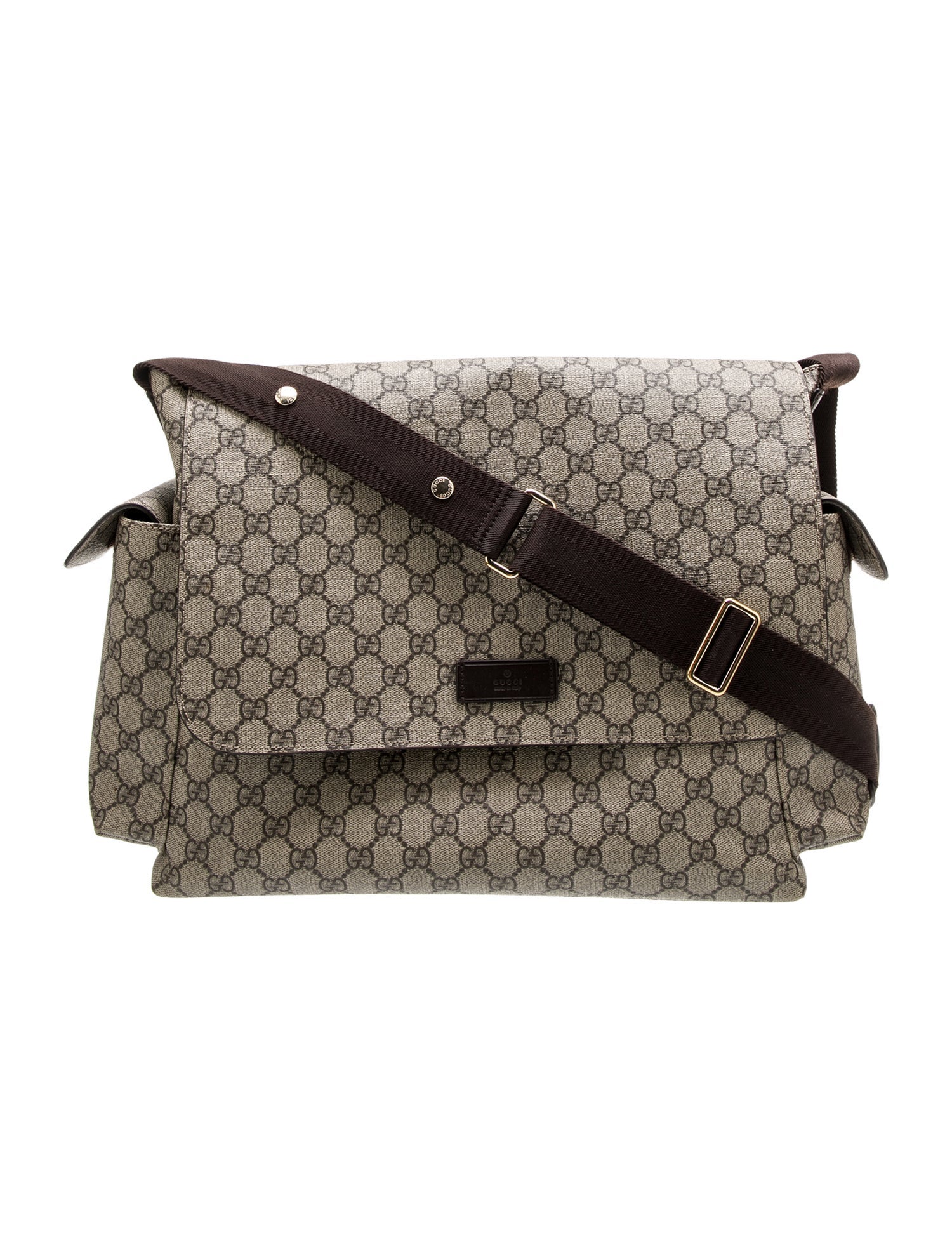 Gucci GG Supreme Diaper Bag - Brown - GUC1599302 | The RealReal