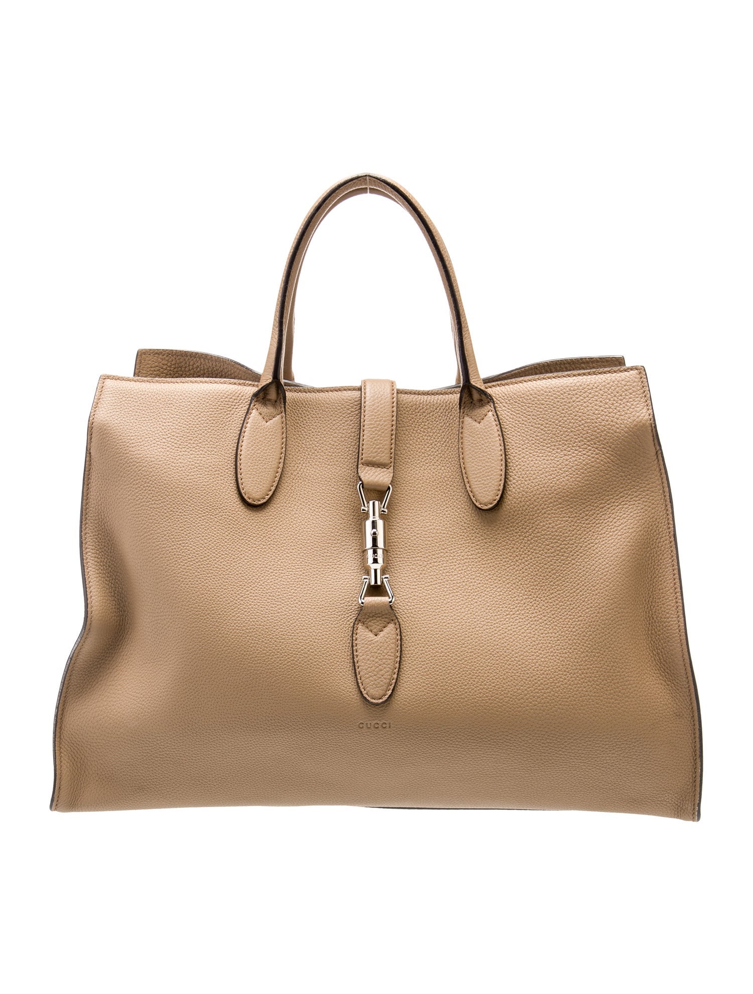 Gucci Piston Lock Soft Jackie Medium - Neutrals Totes, Handbags ...