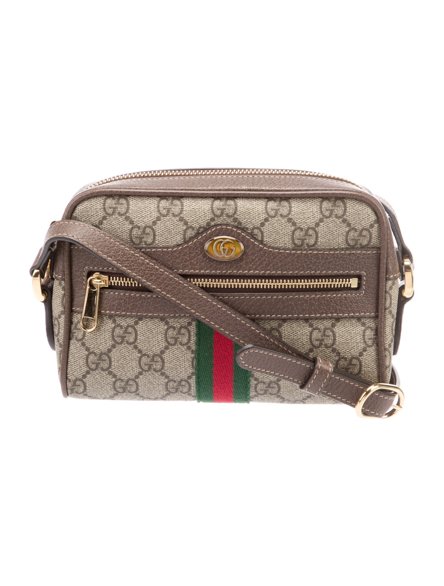 Gucci GG Supreme Ophidia Vintage - Brown Crossbody Bags, Handbags - GUC1708956 | The RealReal