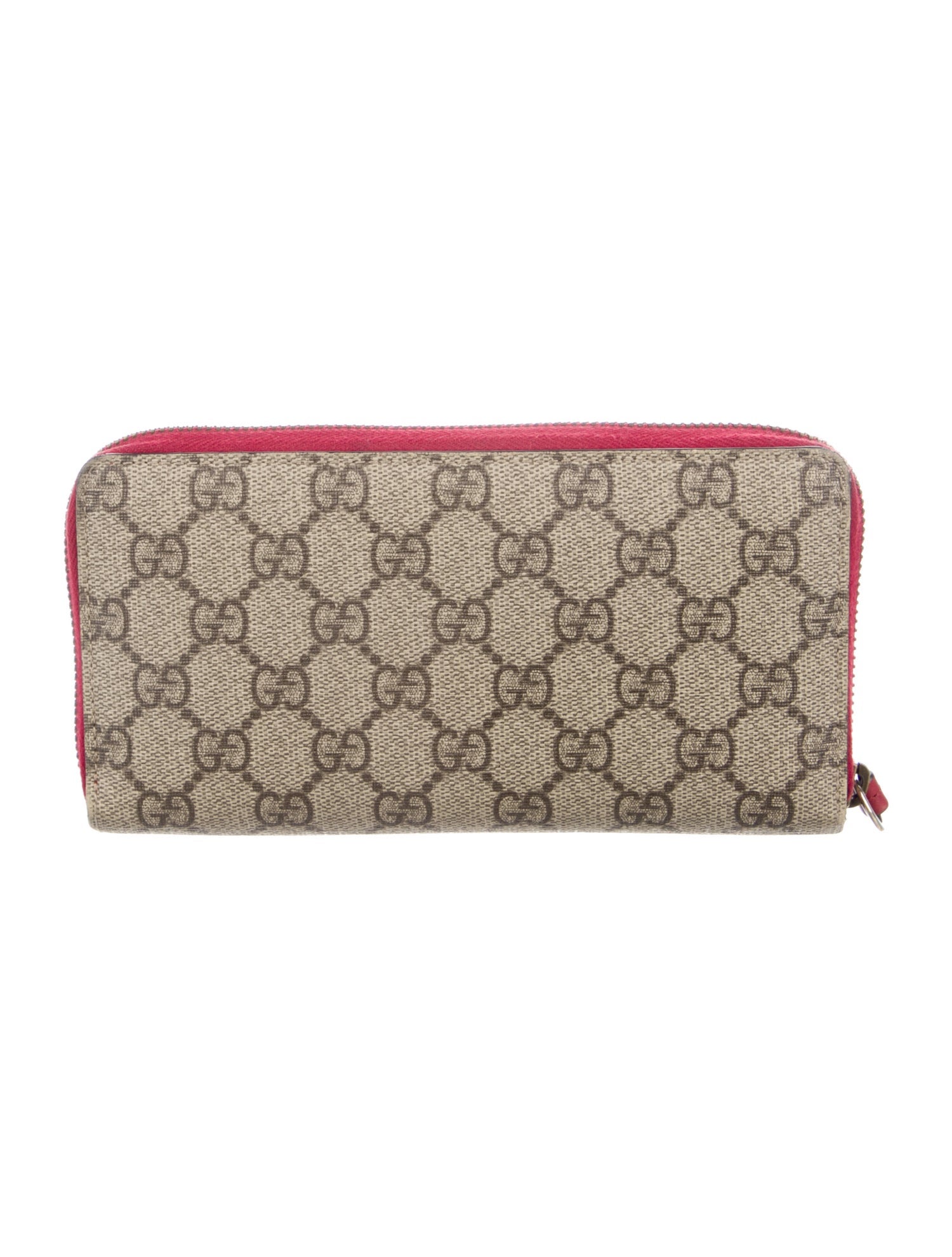 Gucci GG Supreme Continental Wallet - Neutrals Wallets, Accessories ...