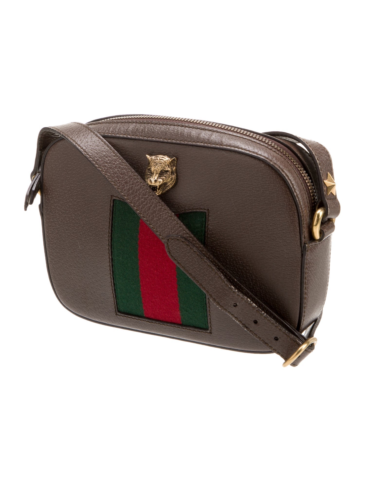 Gucci Web Animalier - Brown Crossbody Bags, Handbags - GUC1634981 | The ...