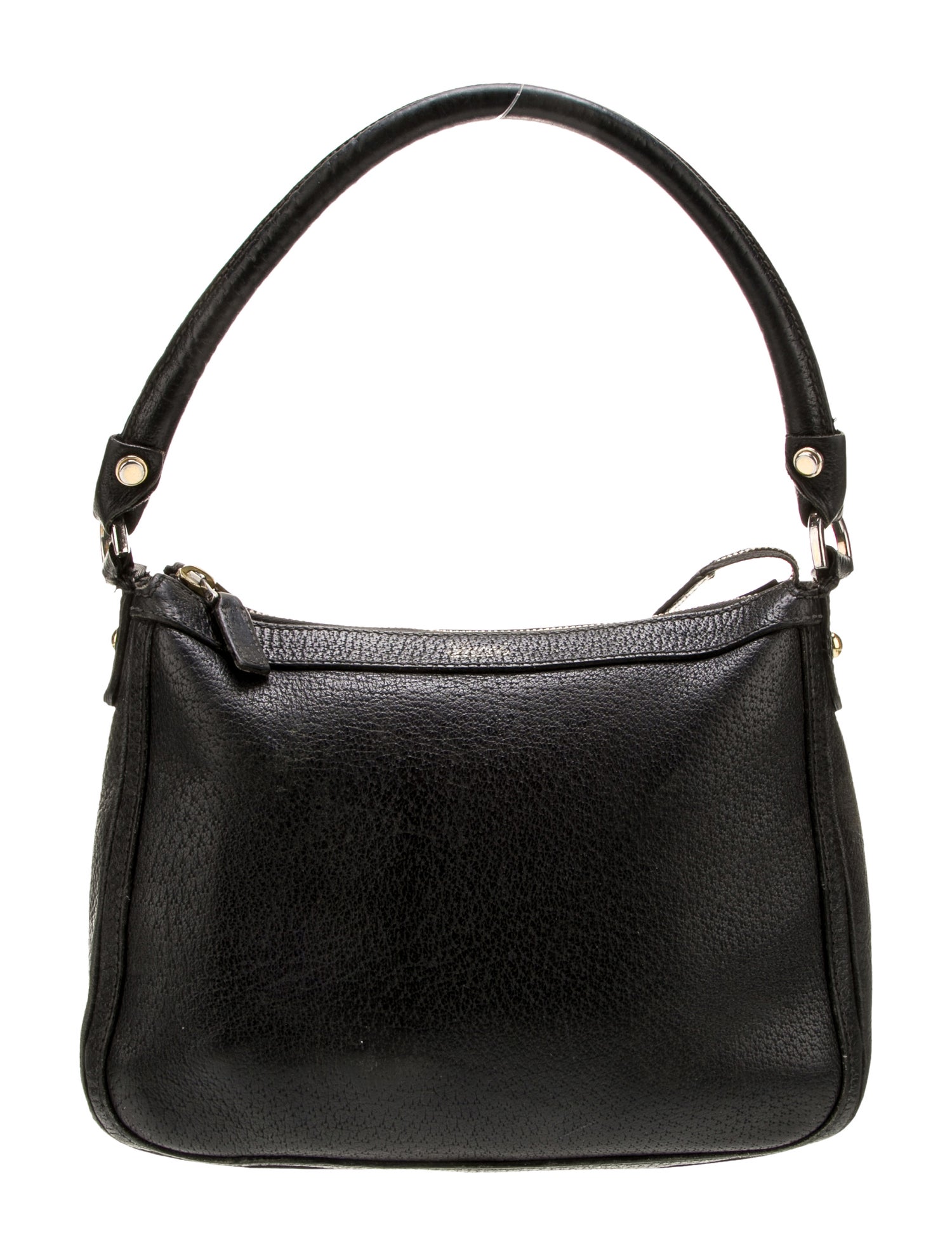 Gucci Leather Top Handle Bag - Black Handle Bags, Handbags - GUC1638888 ...