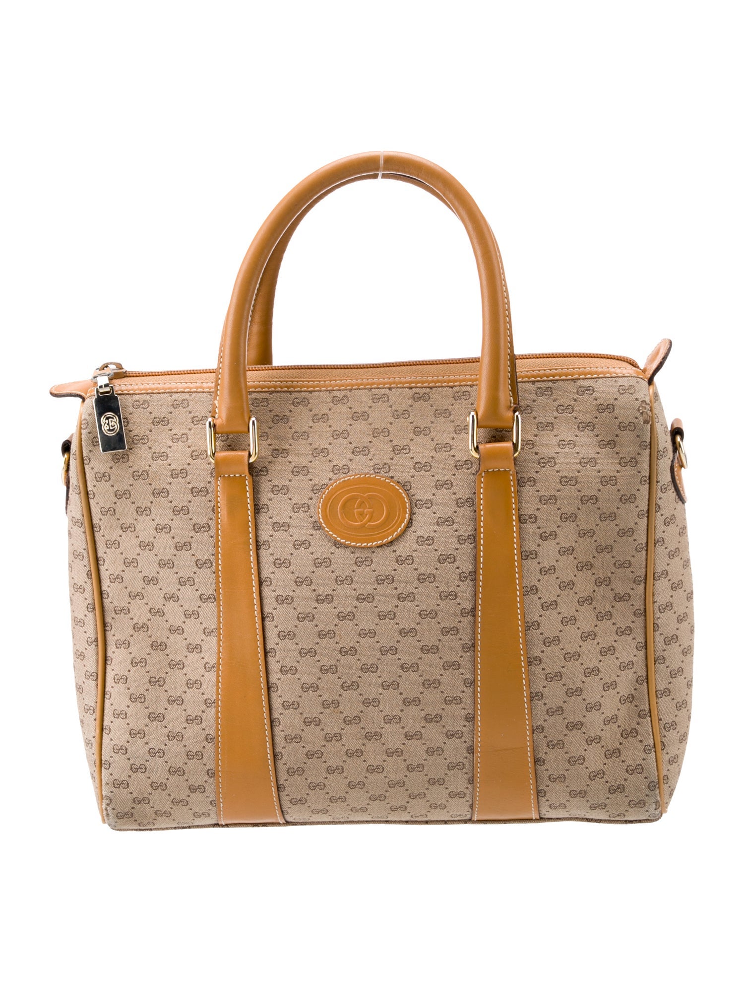 Gucci GG Boston - Neutrals Handle Bags, Handbags - GUC1655829 | The ...