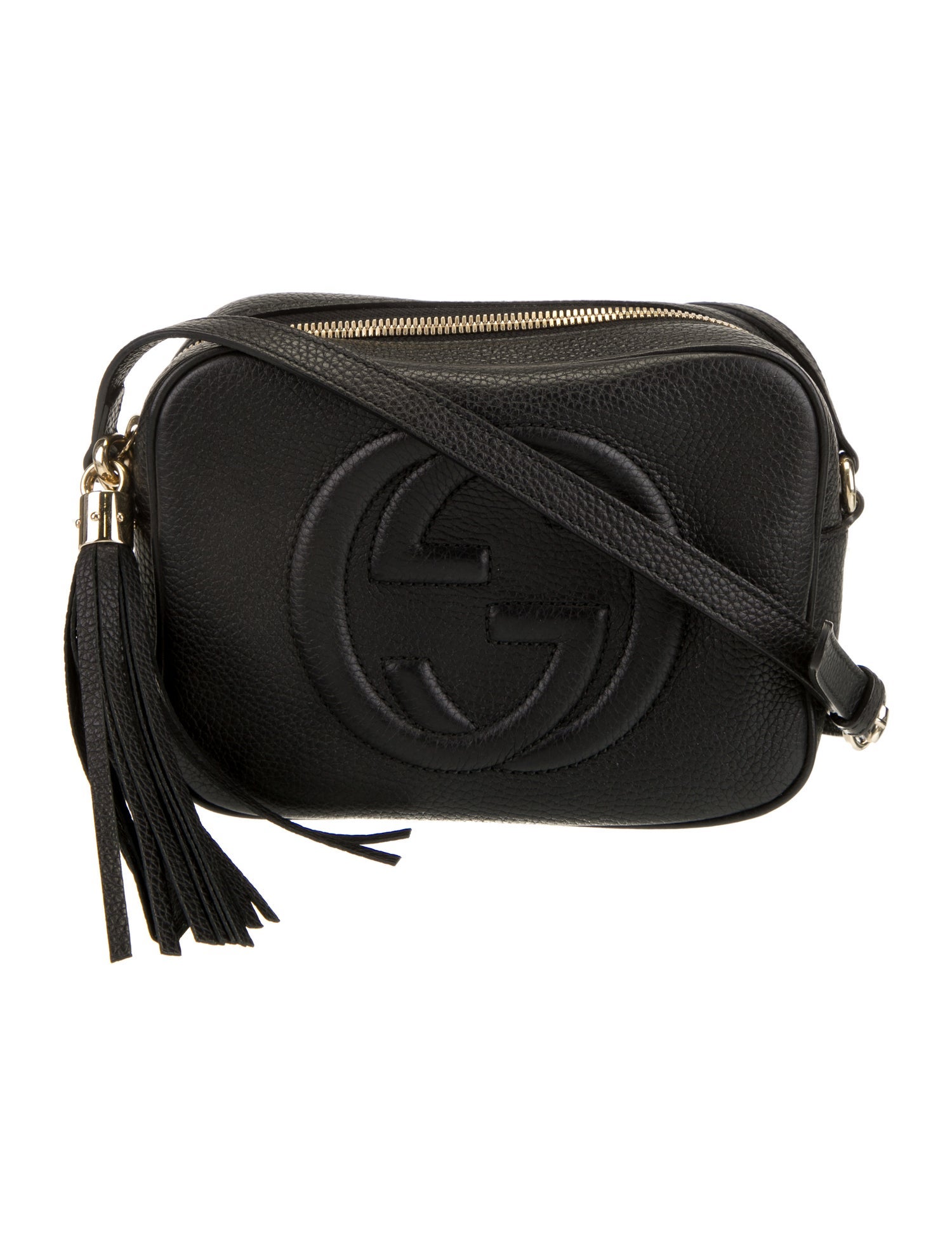 Gucci Interlocking G Soho Disco Small - Black Crossbody Bags, Handbags ...