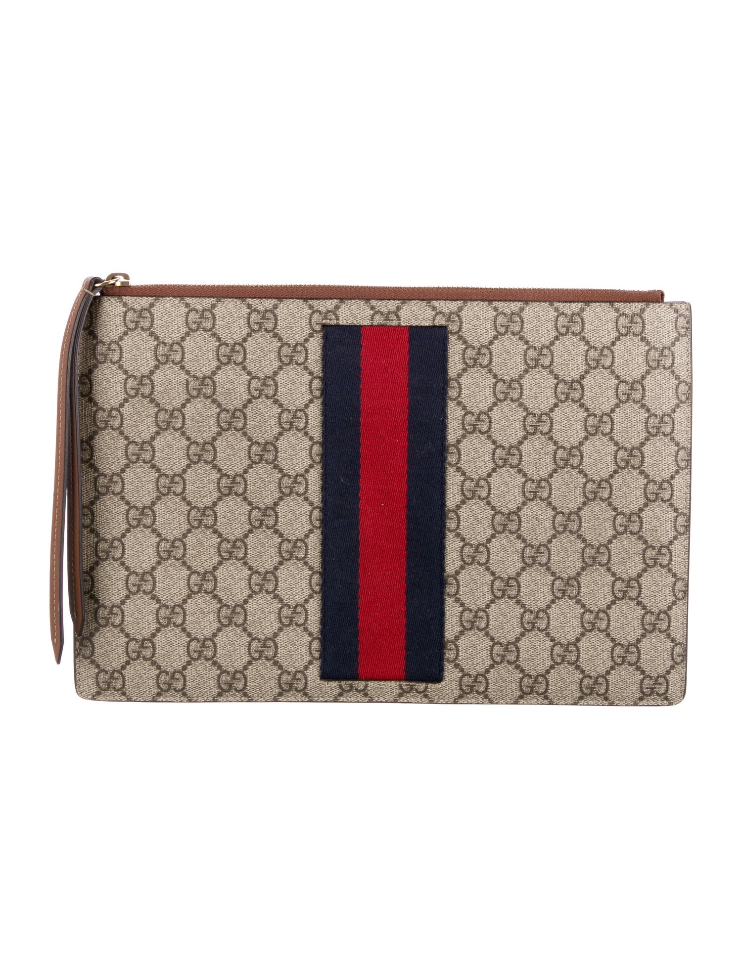 Gucci GG Supreme Ophidia - Brown Clutches, Handbags - GUC1658112 | The RealReal