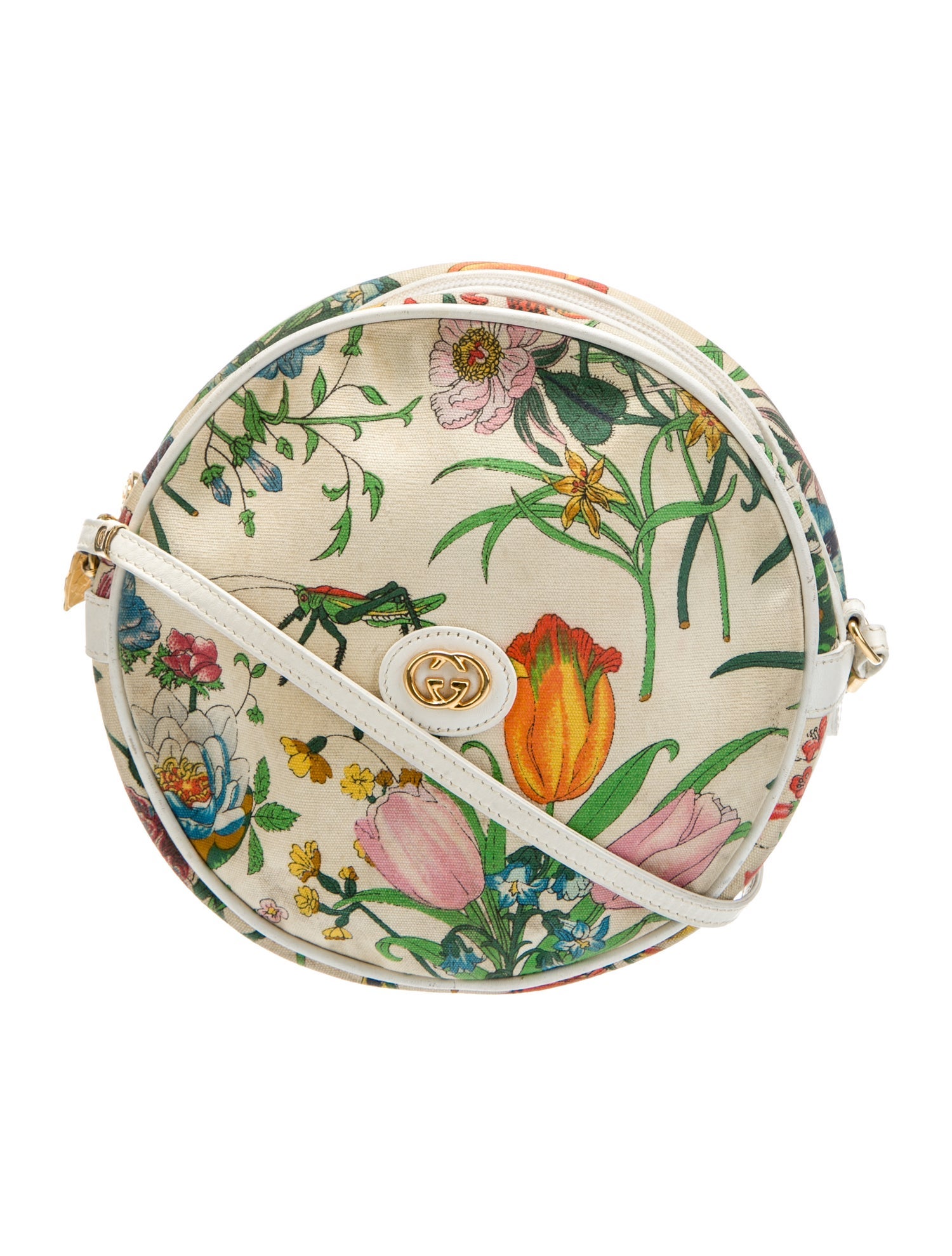 Gucci Flora Crossbody Bag - Neutrals Crossbody Bags, Handbags ...
