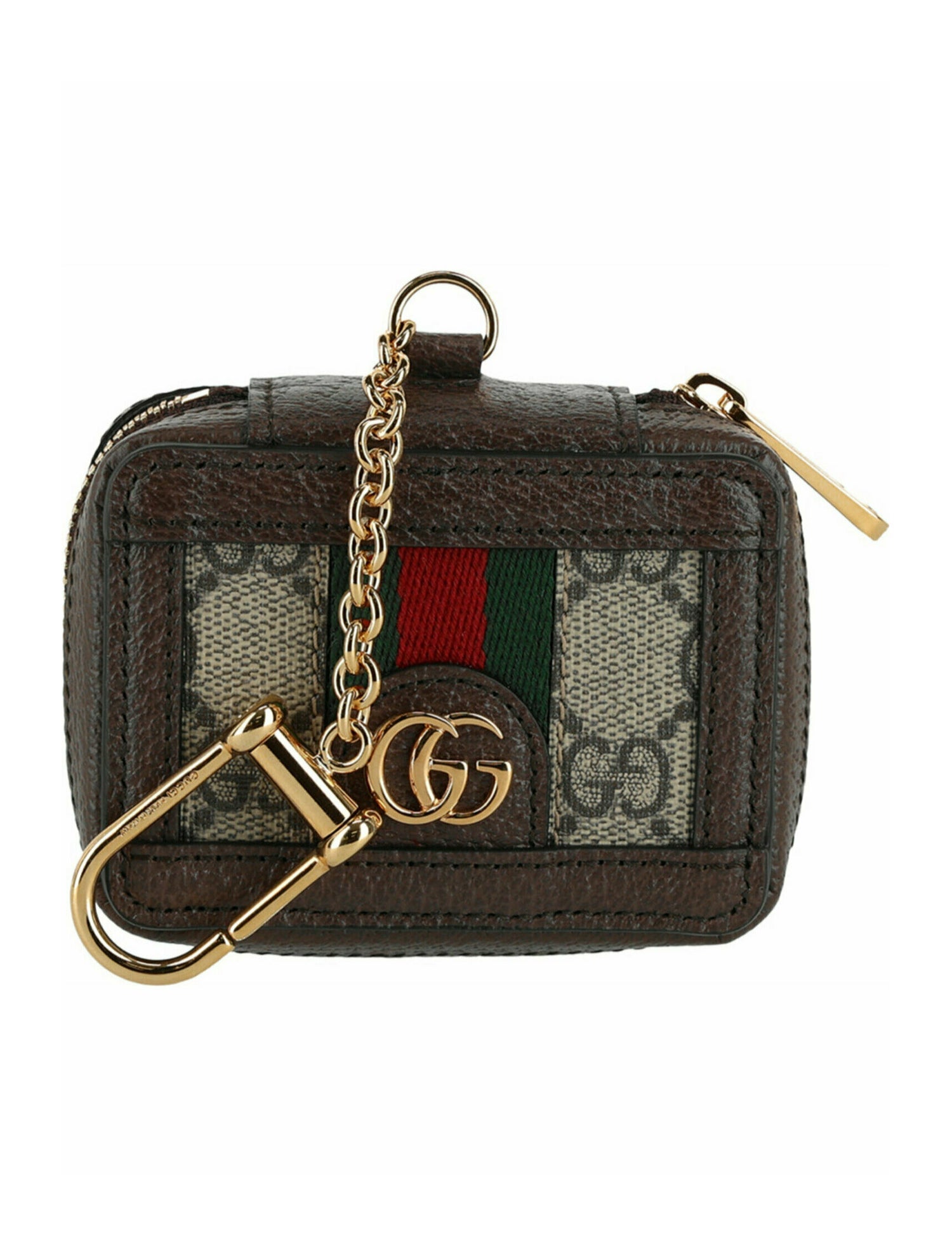 Gucci GG Logo GG Supreme Airpod Case w/ Tags - Brown Technology ...