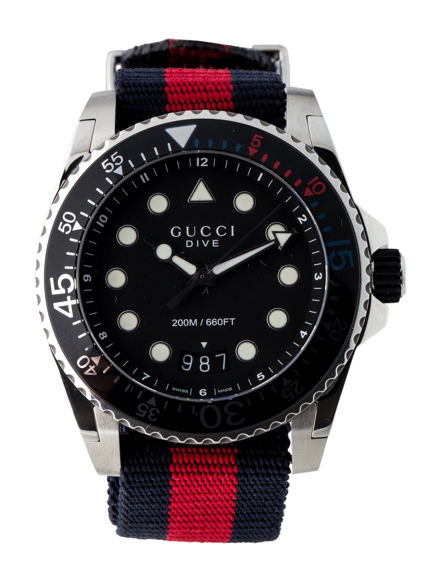Gucci Dive Watch - YA136209 | The RealReal