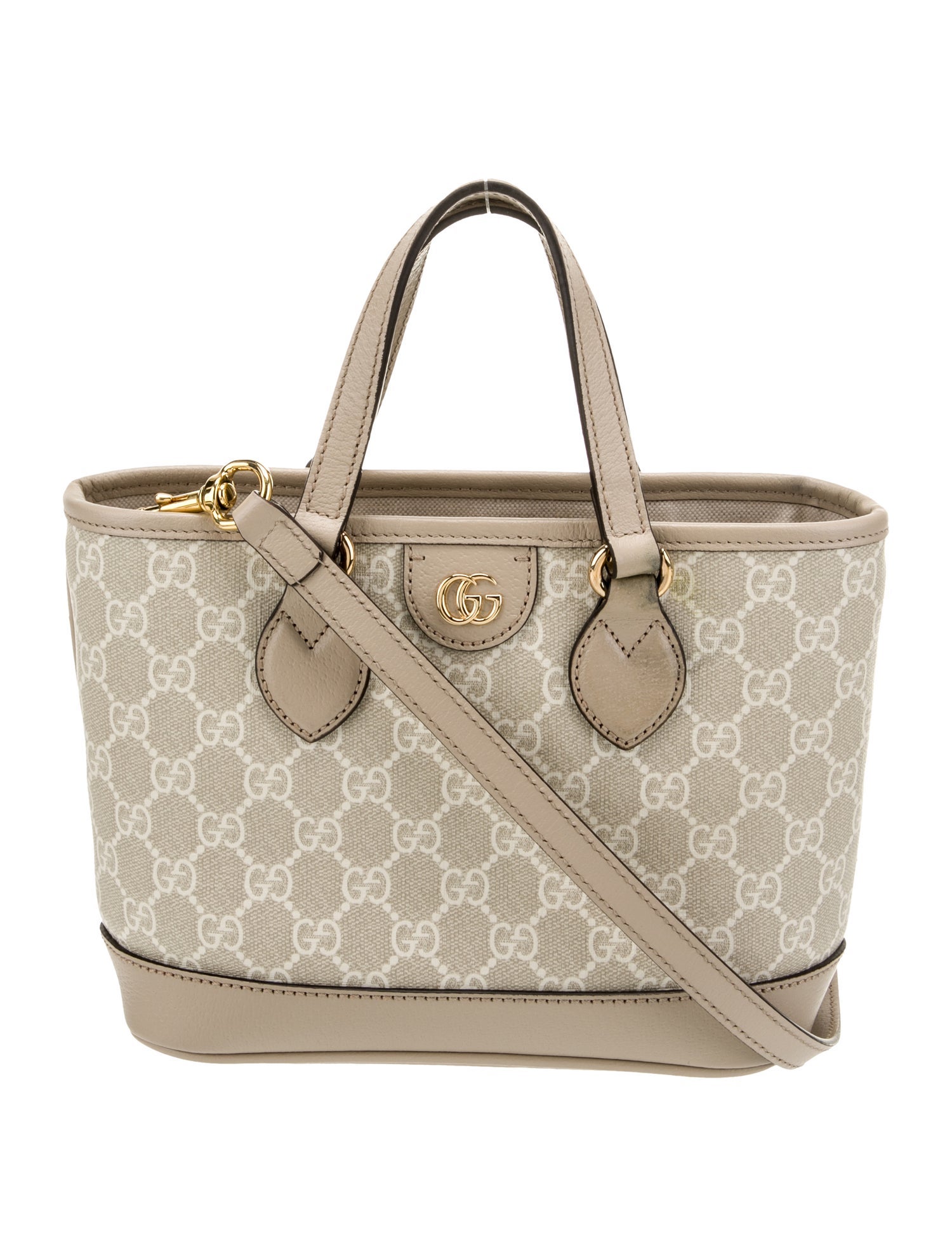 Gucci GG Supreme Ophidia Mini - Neutrals Totes, Handbags - GUC1672088 ...